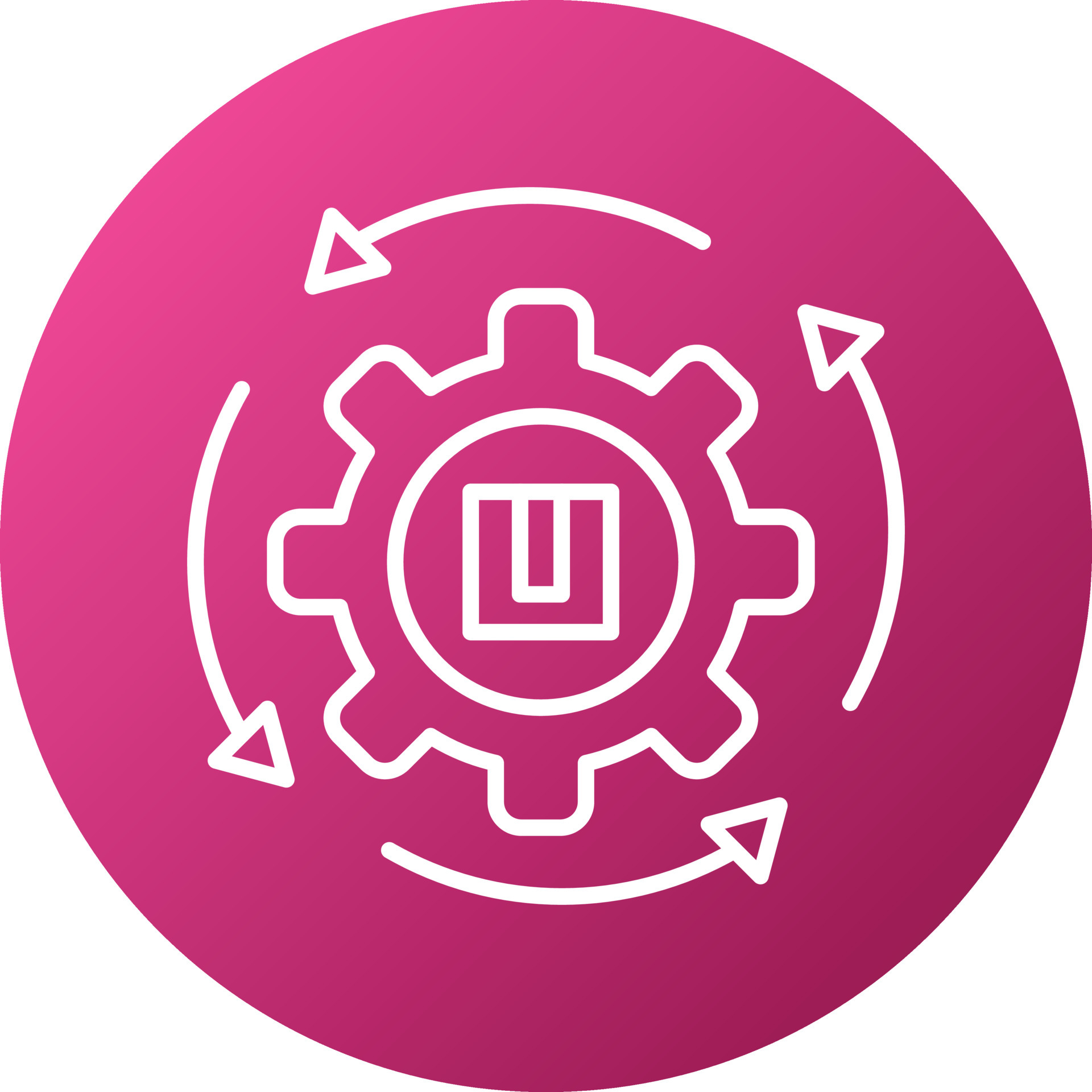 Automation Icon Style 6754165 Vector Art at Vecteezy