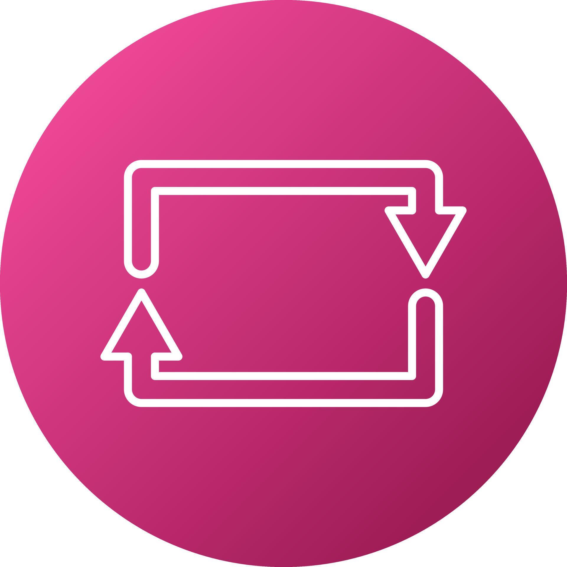 Rectangular Arrow Icon Style 6754956 Vector Art at Vecteezy