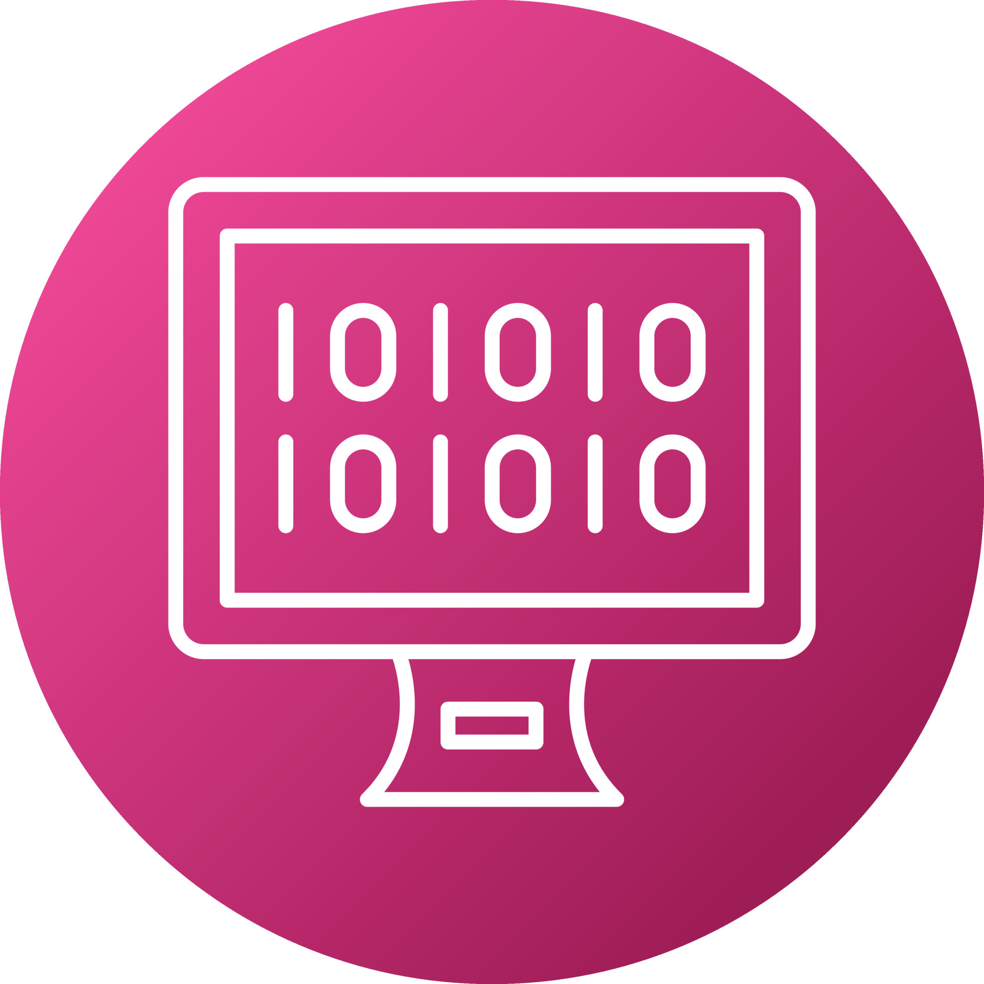 Binary Icon Style 6755950 Vector Art at Vecteezy