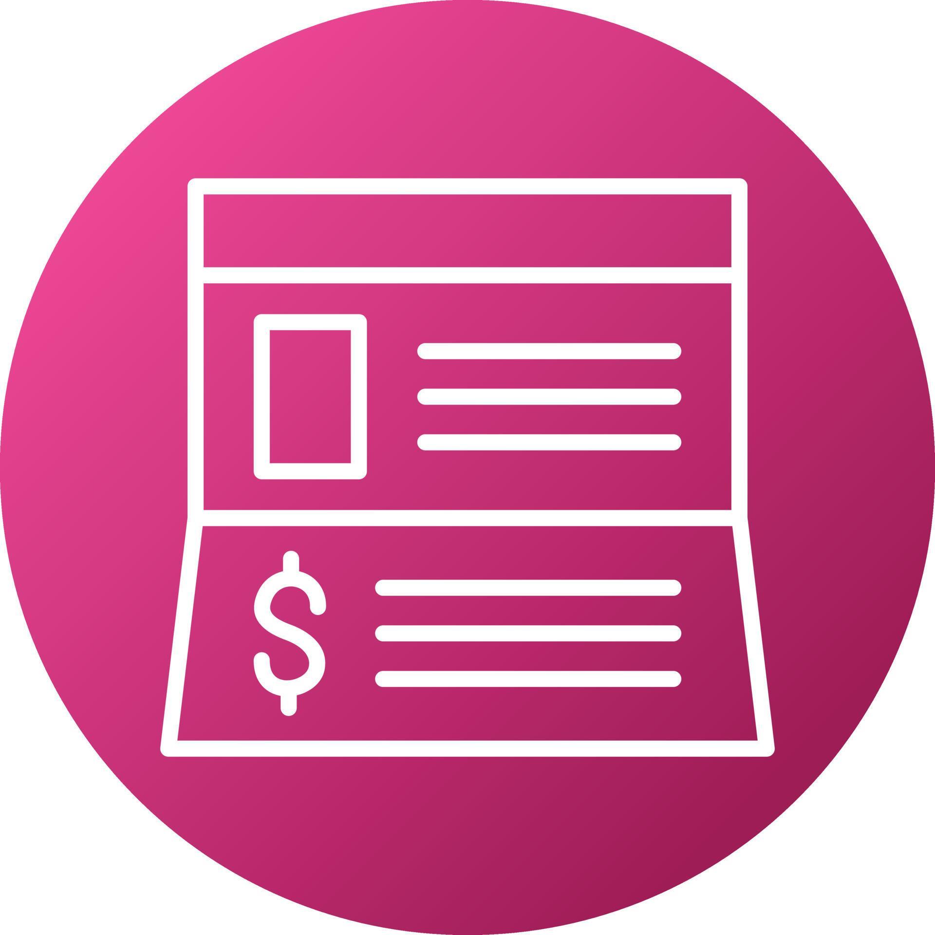 Passbook Icon Style 6758708 Vector Art at Vecteezy