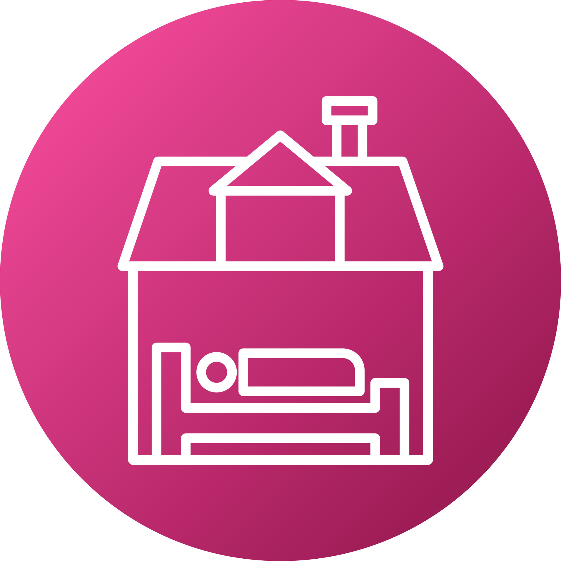 Accommodation Icon Style 6760708 Vector Art at Vecteezy