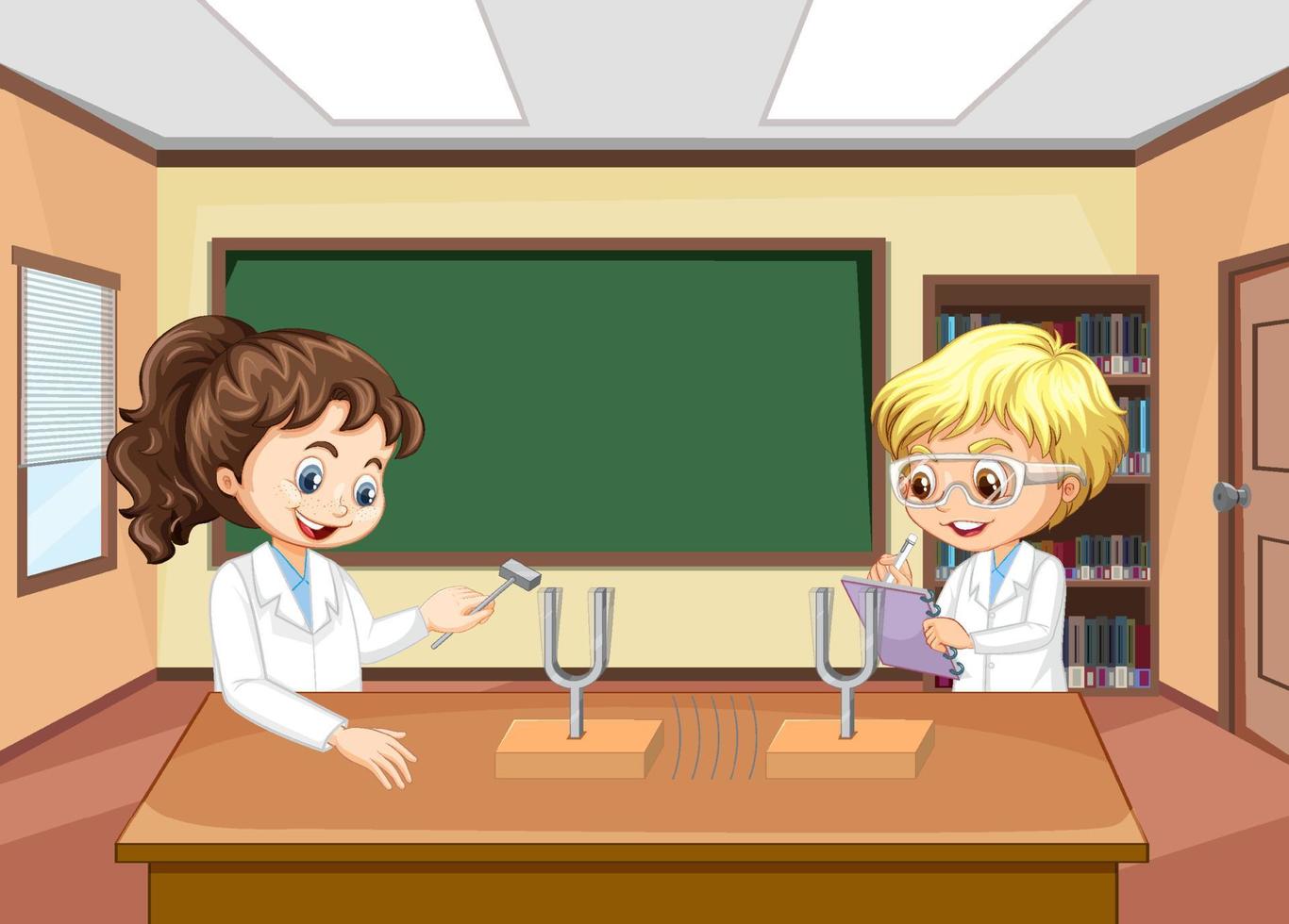 Resonance Science Experiment For Kids Concept 6763677 Vector Art At resonance-science-experiment-for-kids-concept-6763677-vector-art-at