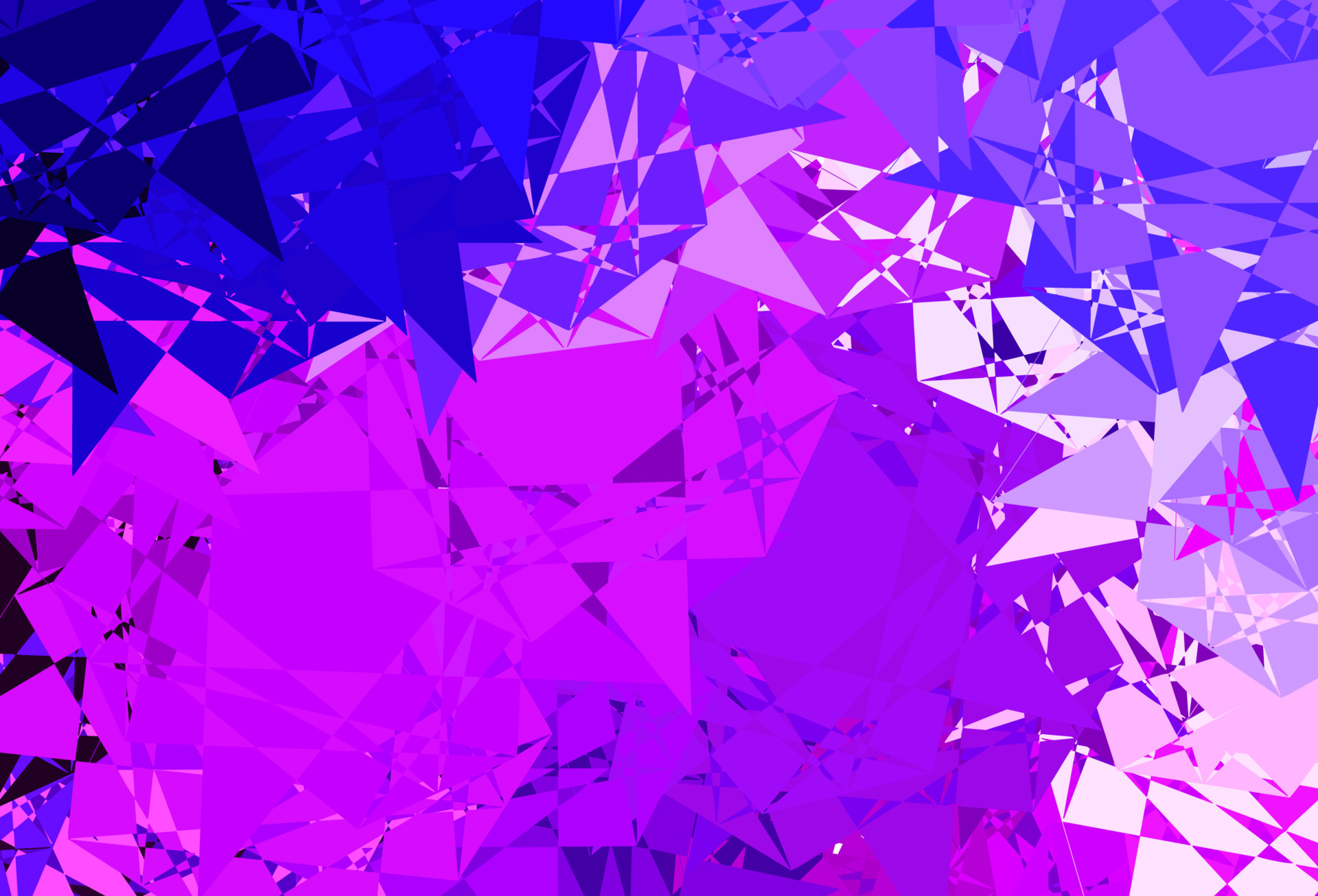 Light Purple, Pink vector template with triangle shapes. 6765597 Vector ...