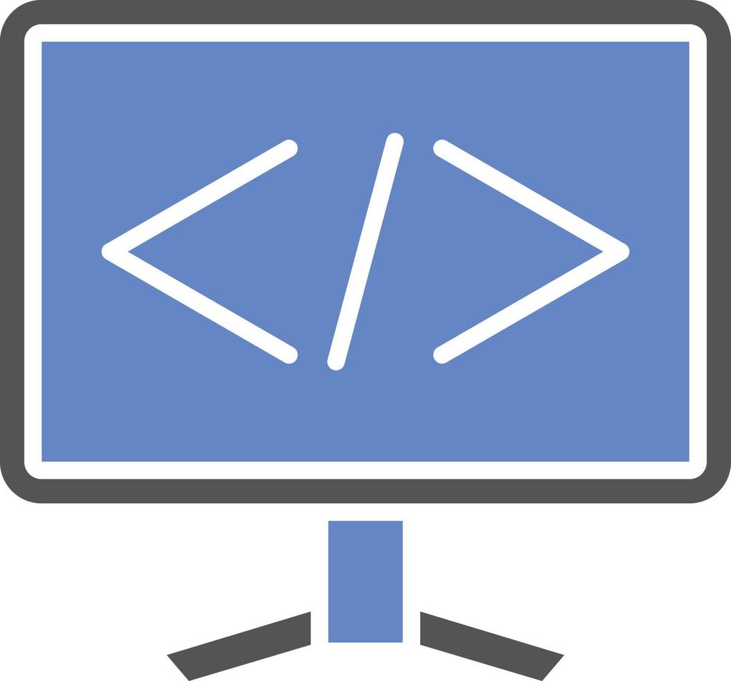 Coding Icon Style 6767036 Vector Art at Vecteezy