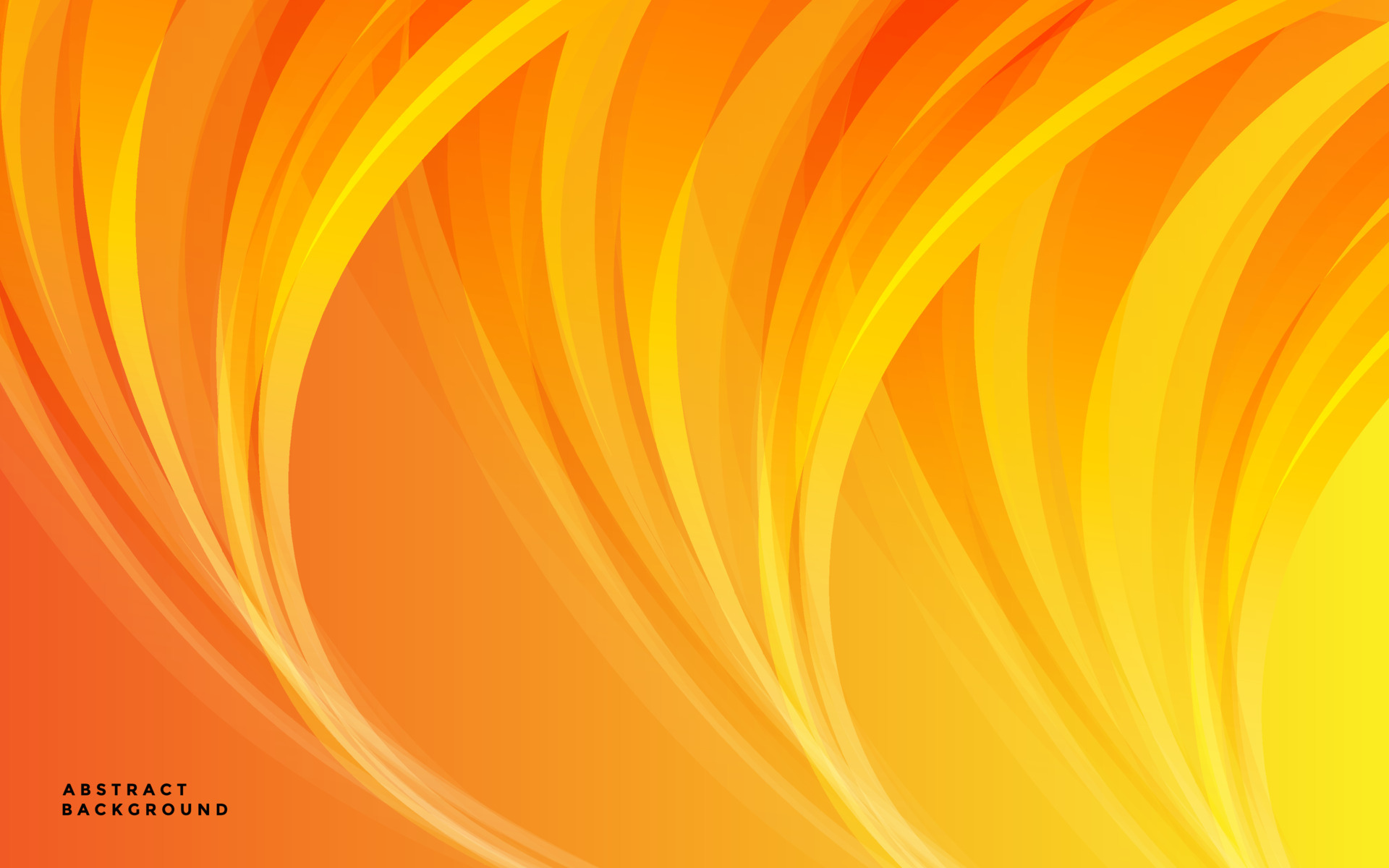 Modern Orange Wave Abstract Vector Background Abstract Gradient Orange Background 6792796