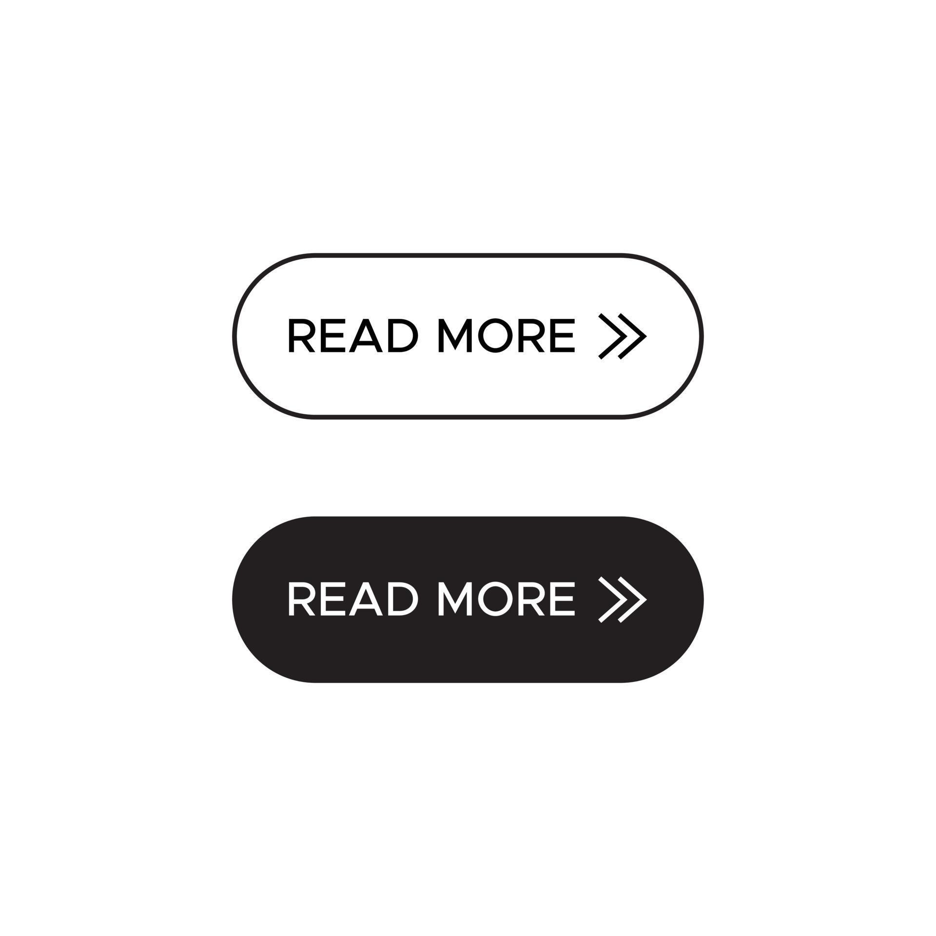 Read More Button Icon for Web or Mobile App 6795443 Vector Art at Vecteezy