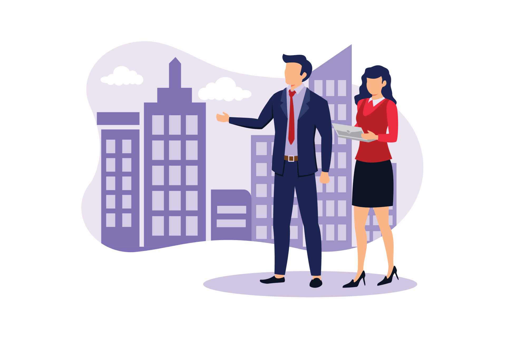 Interactive design visualization illustration. Interactive design ...