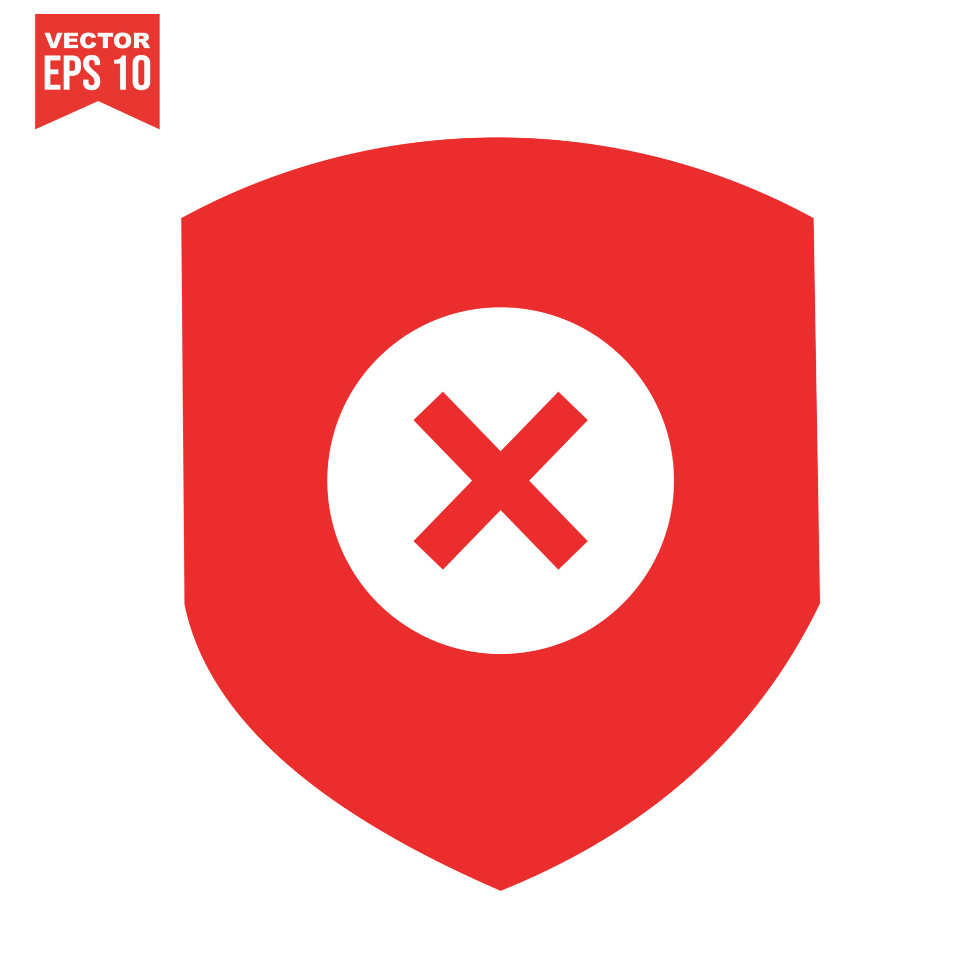 Set Of Security Shield Icons Security Shields Logotypes With Check Mark And Padlock Security