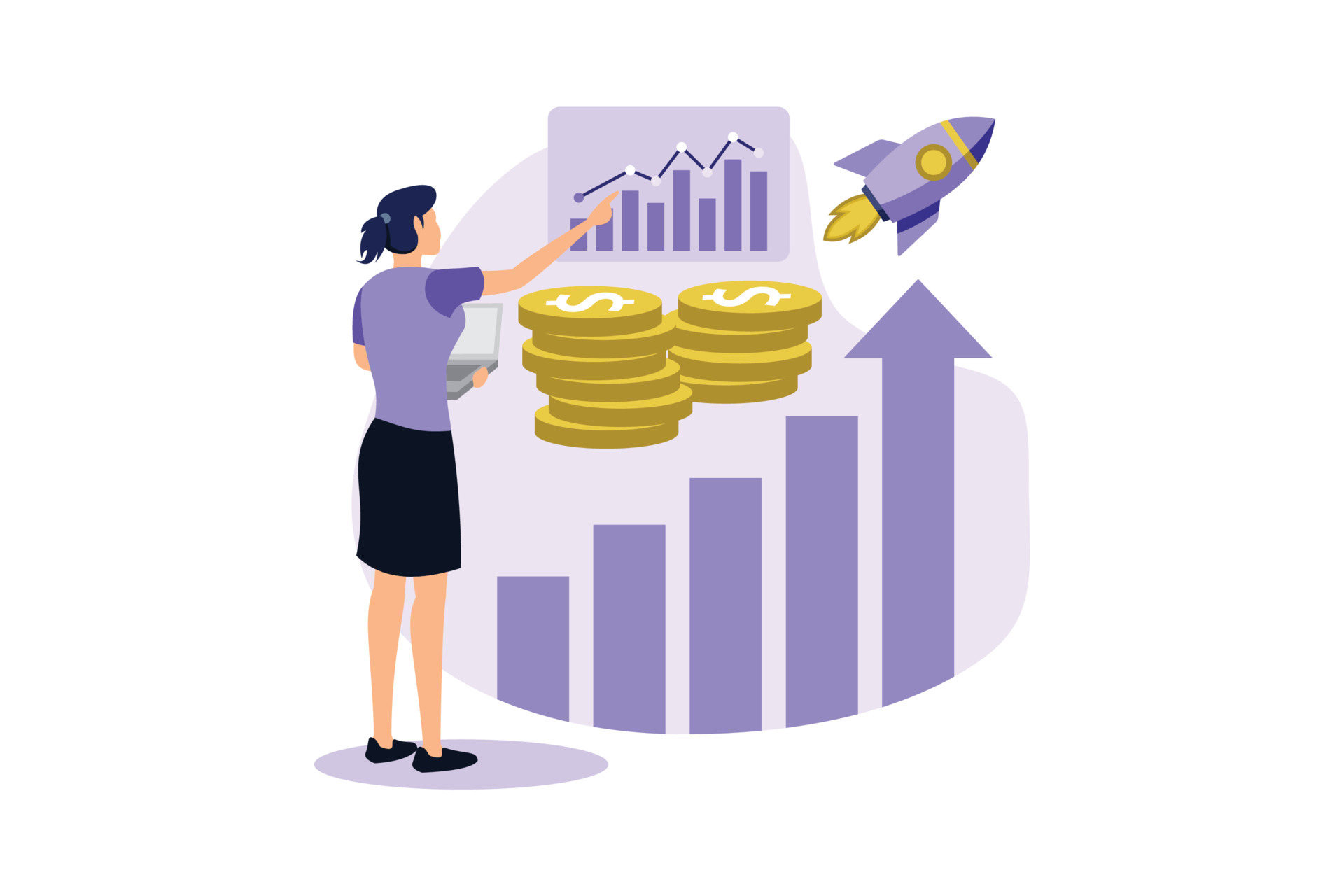 Boost sales illustration exclusive design inspiration 6801666 Vector ... Boost sales illustration exclusive design inspiration 6801666 Vector ...