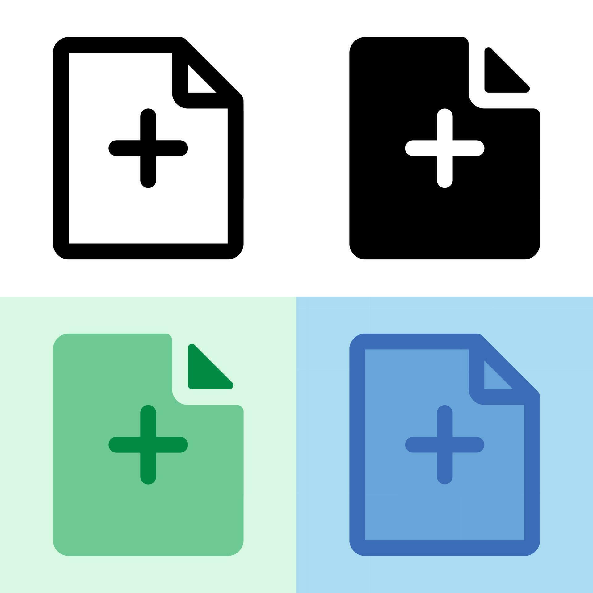 Illustration vector graphic of New File Icon. Perfect for user ...