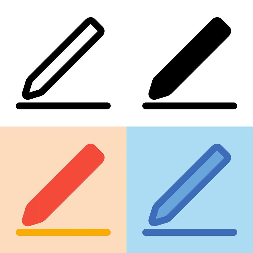 Illustration vector graphic of Edit Icon. Perfect for user interface ...