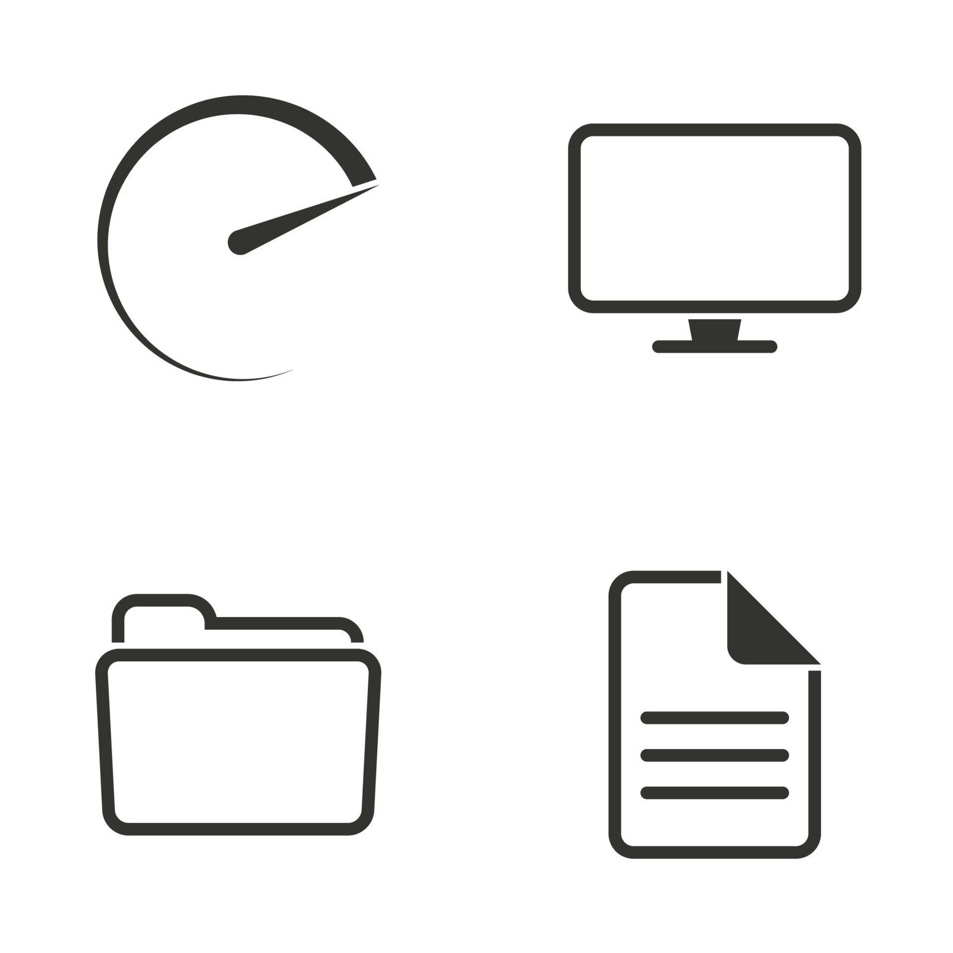 Vector illustration on the theme file, the computer 6819072 Vector Art ...