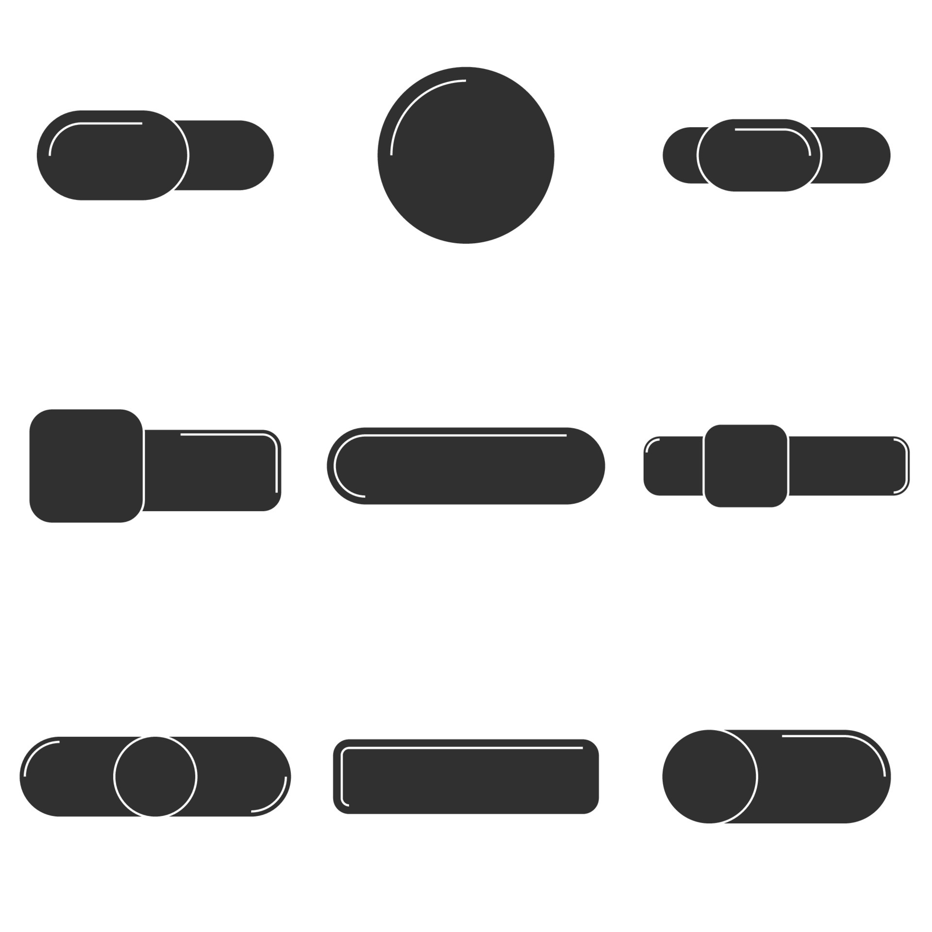 Vector illustration on the theme button 6819394 Vector Art at Vecteezy