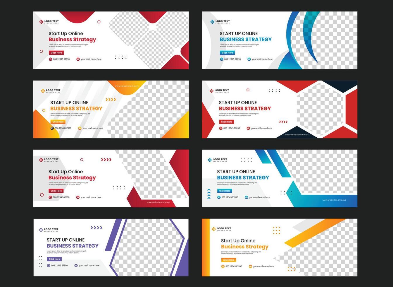 Banner Bundle Vector Art, Icons, and Graphics for Free Download