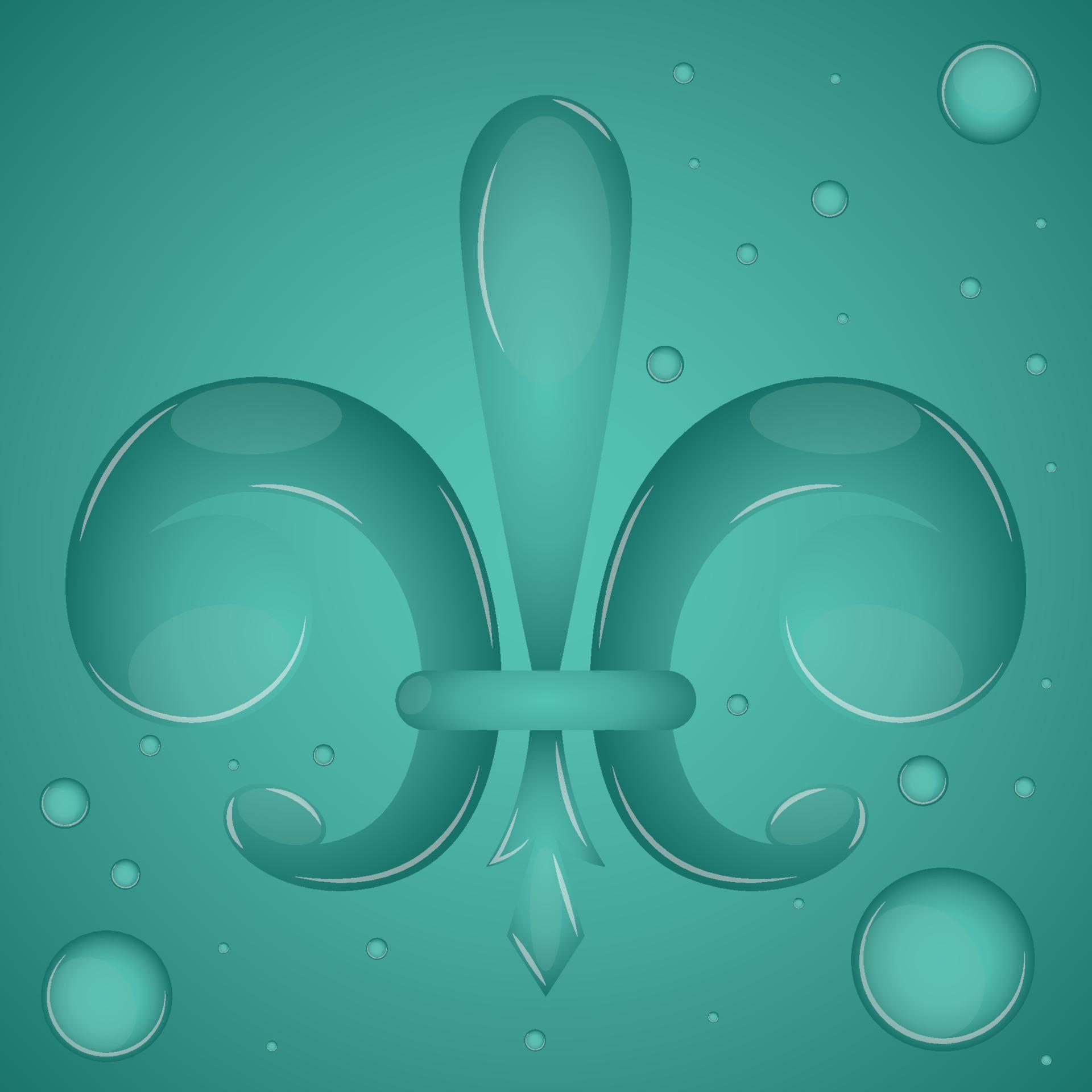Fleur de lis. Medieval heraldry decoration - Vector 6824211 Vector Art ...