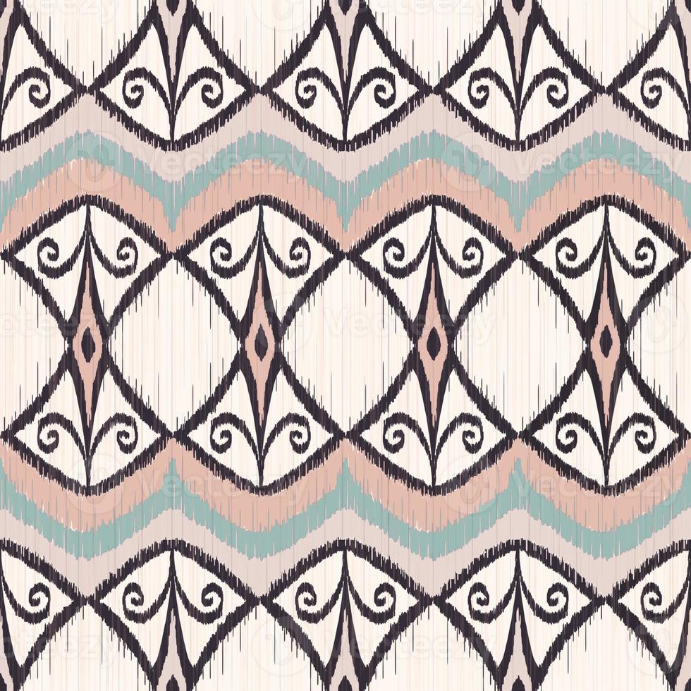 Ikat drawing traditional Morocco color design ethnic tribal geometric ... Ikat drawing traditional Morocco color design ethnic tribal geometric ...