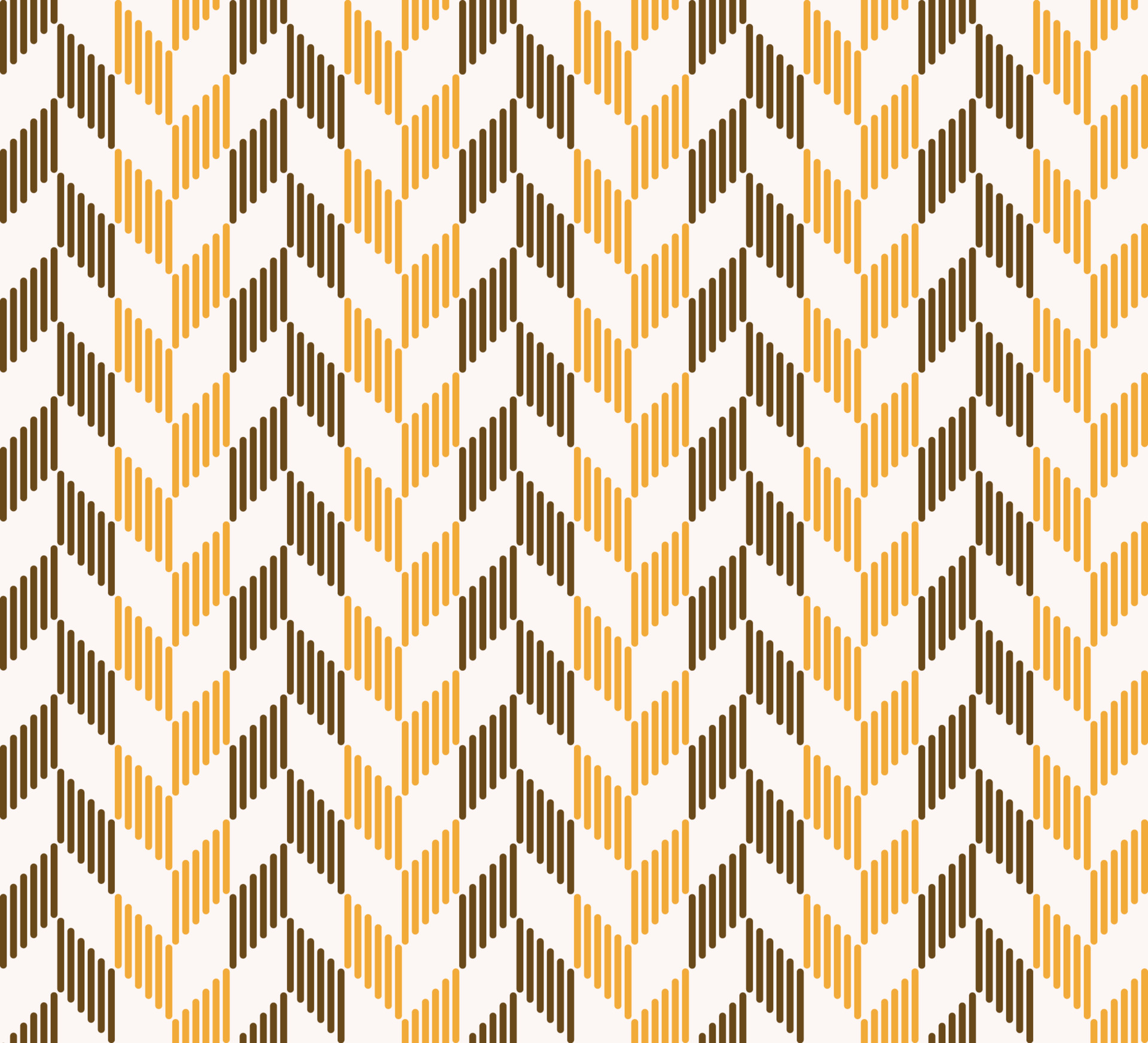Modern Herringbone Chevron Pattern From Small Line Shape Brown Yellow