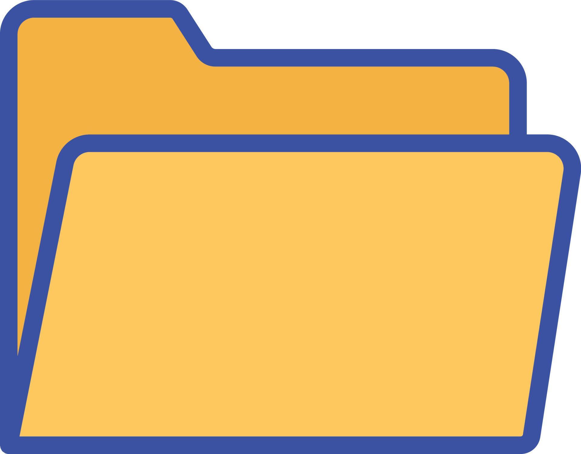 Folder Isolated Vector icon which can easily modify or edit 6840101 Vector Art at Vecteezy