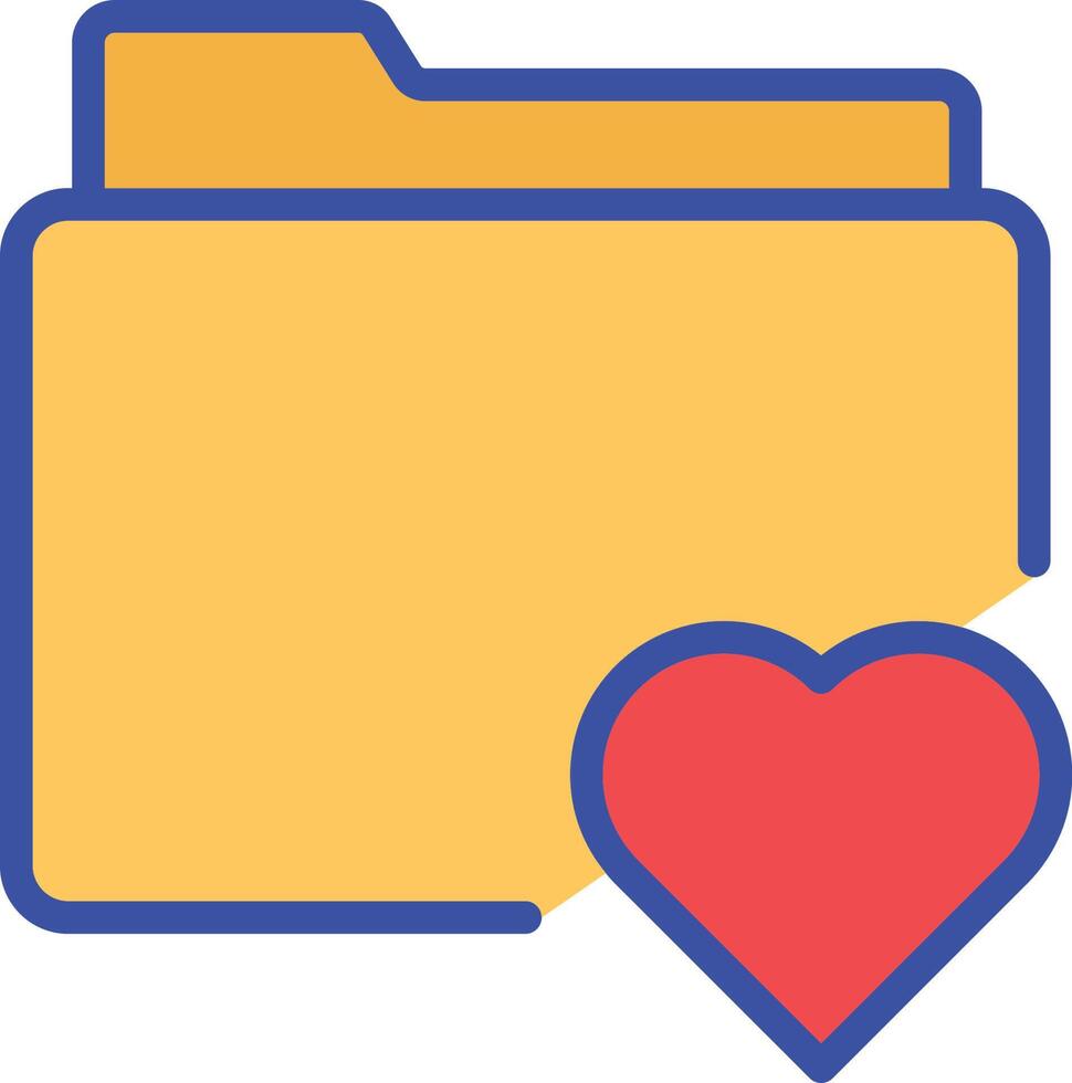 Favorite folder Isolated Vector icon which can easily modify or edit 6840115 Vector Art at Vecteezy