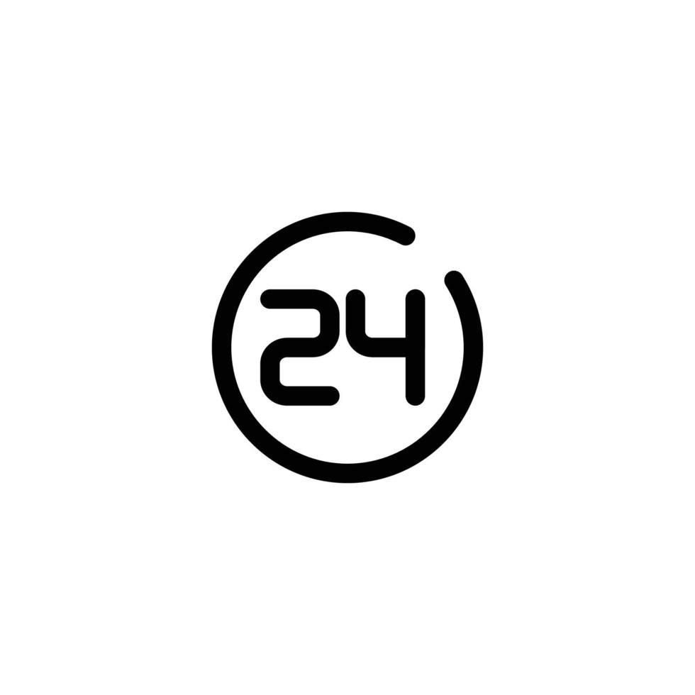 This Is The Icon For 24 hour Service 6849898 Vector Art At Vecteezy this-is-the-icon-for-24-hour-service-6849898-vector-art-at-vecteezy