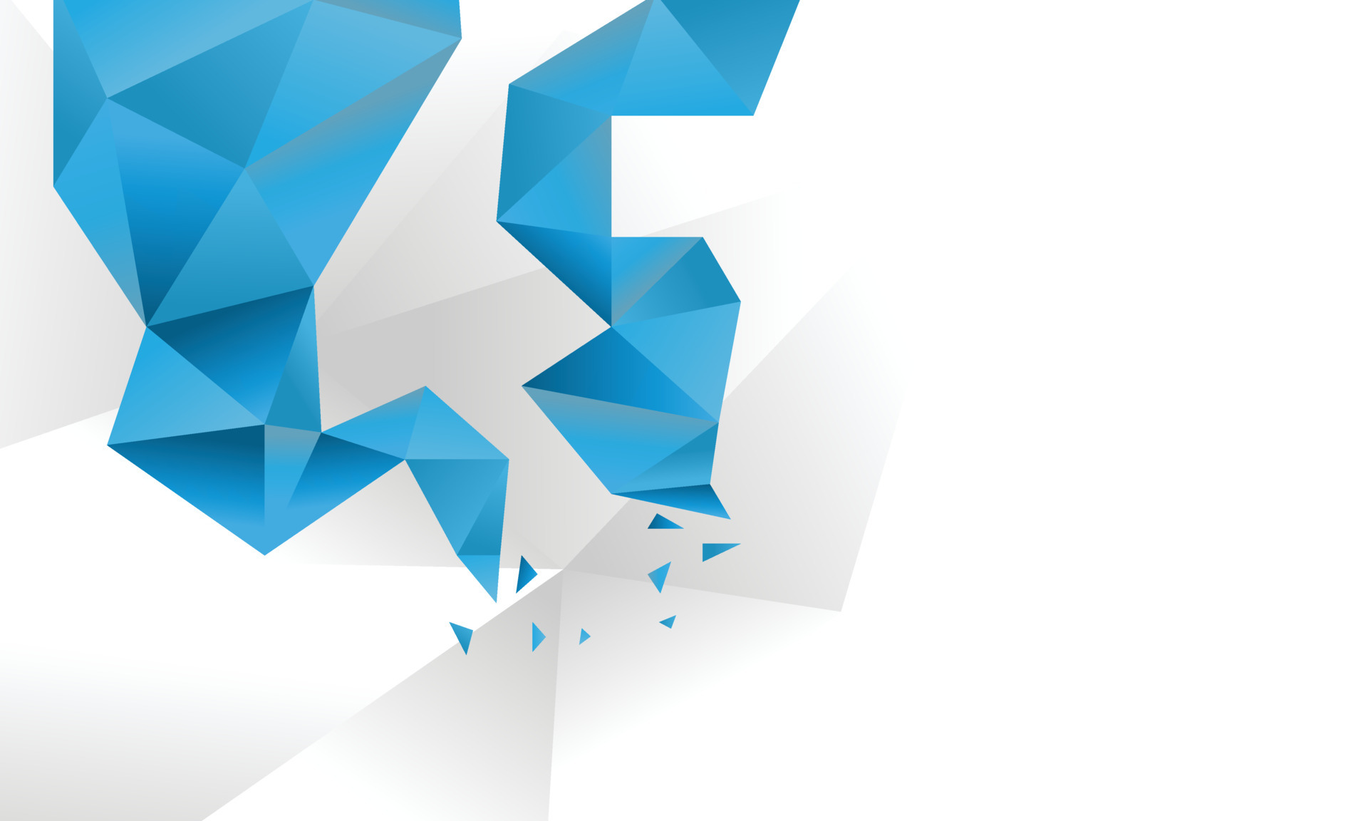 Abstract blue polygon style on white background. 6852863 Vector Art at ... Abstract blue polygon style on white background. 6852863 Vector Art at ...