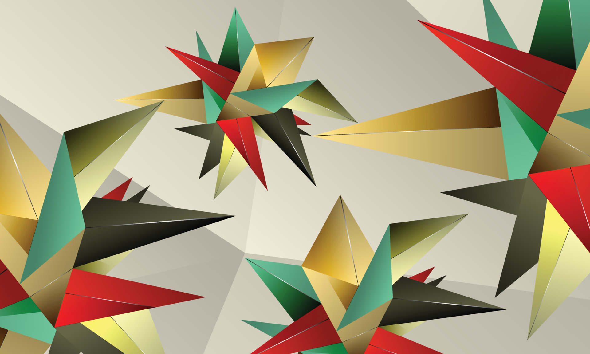 Abstract colorful polygonal style background. 6852923 Vector Art at ...