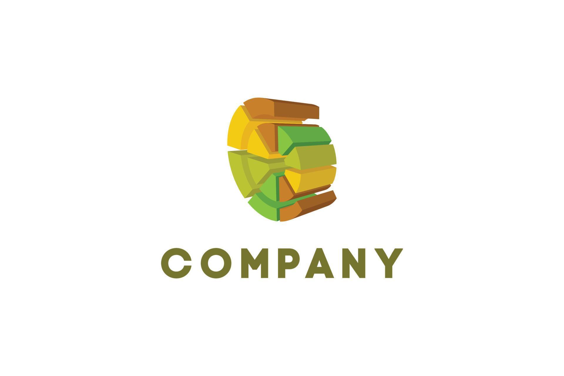 Letter c 3d logo design 6870215 Vector Art at Vecteezy