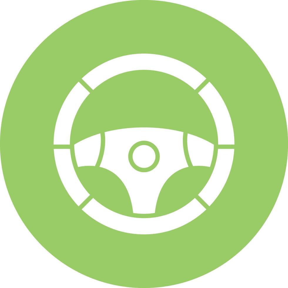 Steering Wheel Icon Style 6874702 Vector Art at Vecteezy