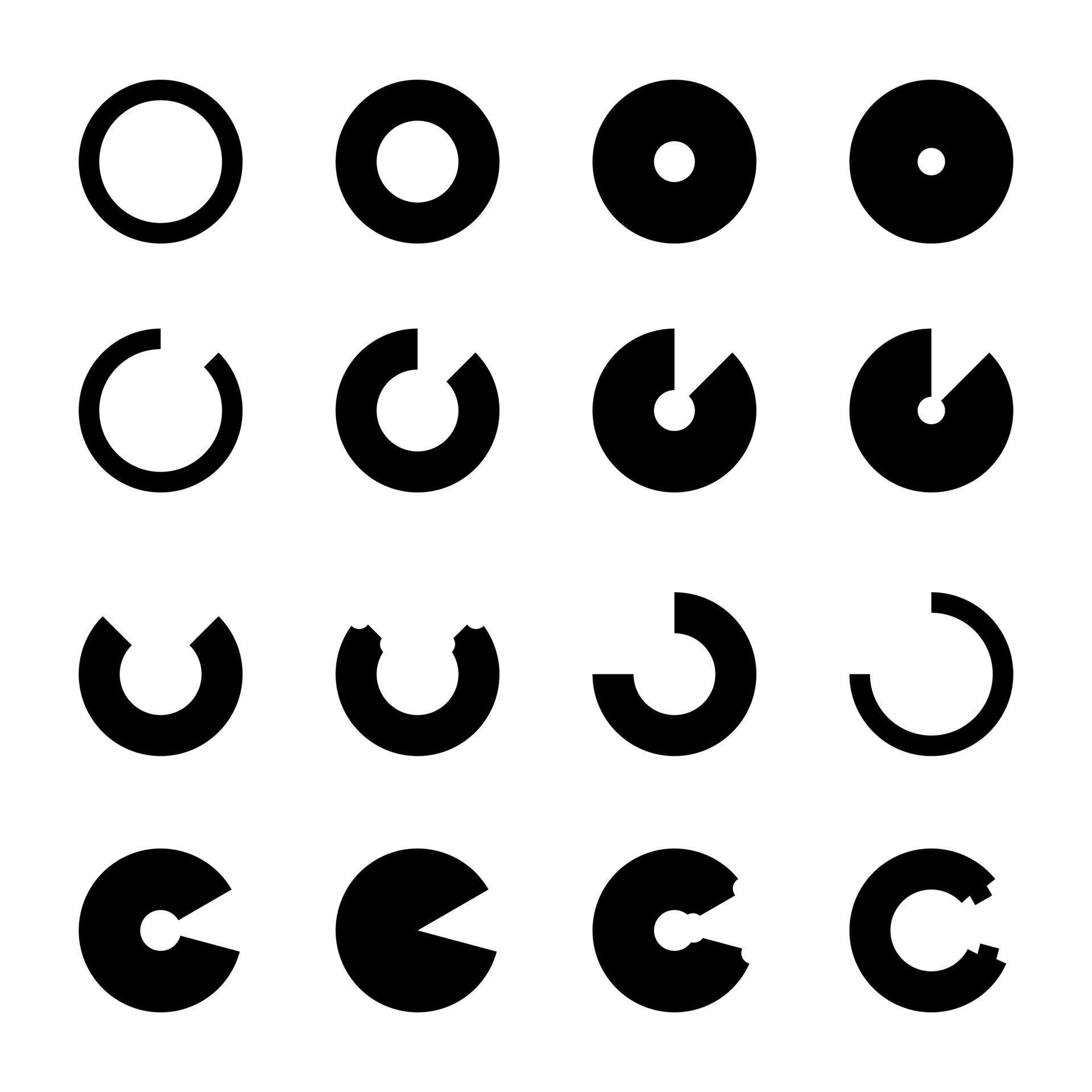 Donut Shape Has Been Transformed Into Various Shapes 6896104 Vector Art donut-shape-has-been-transformed-into-various-shapes-6896104-vector-art