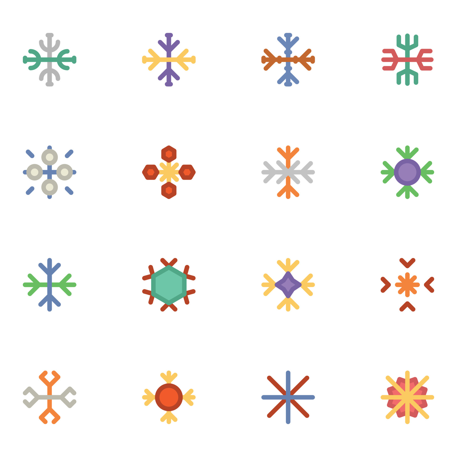 Decorative Snowflake Concepts 6916194 Vector Art at Vecteezy