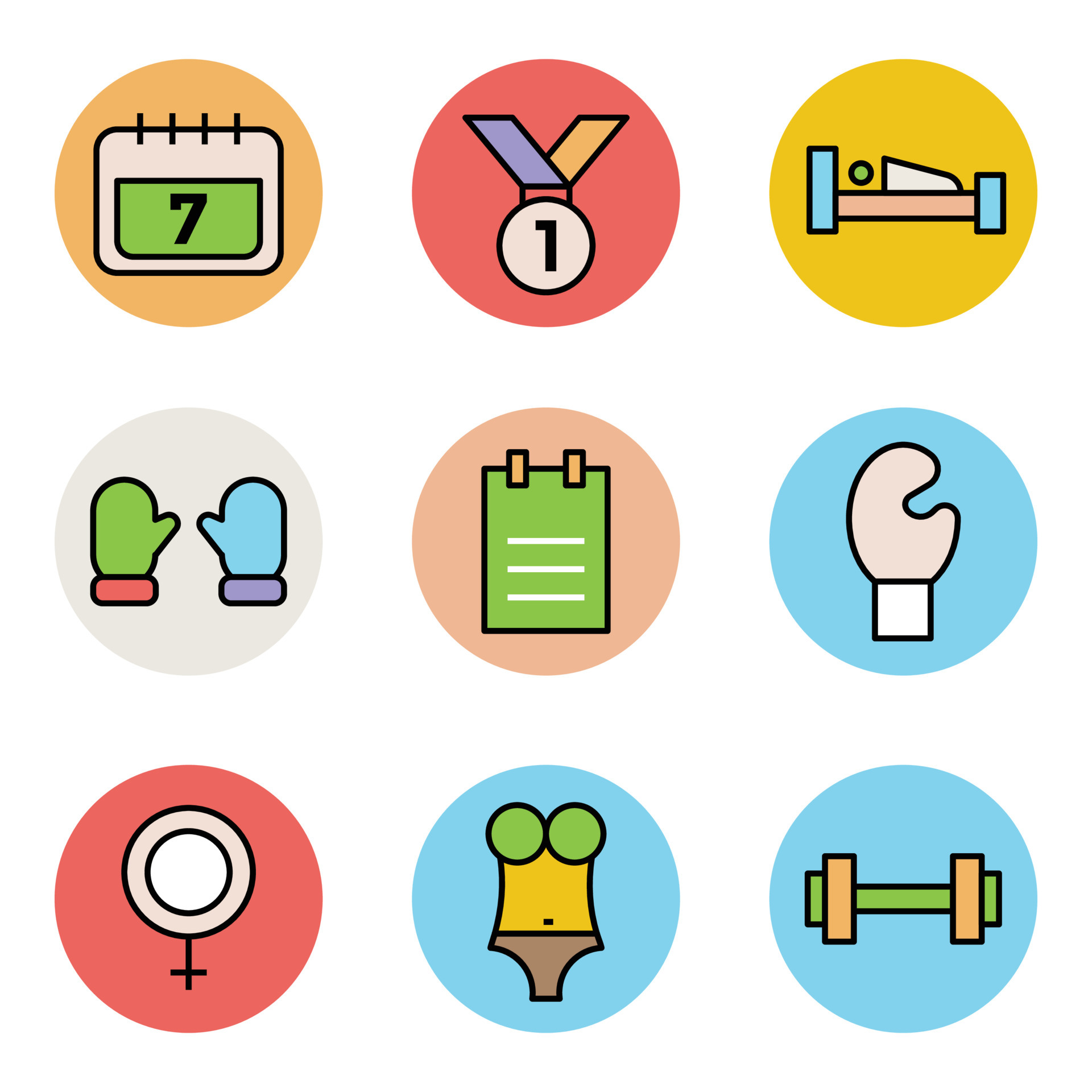 Trendy Bed Concepts 6916403 Vector Art at Vecteezy