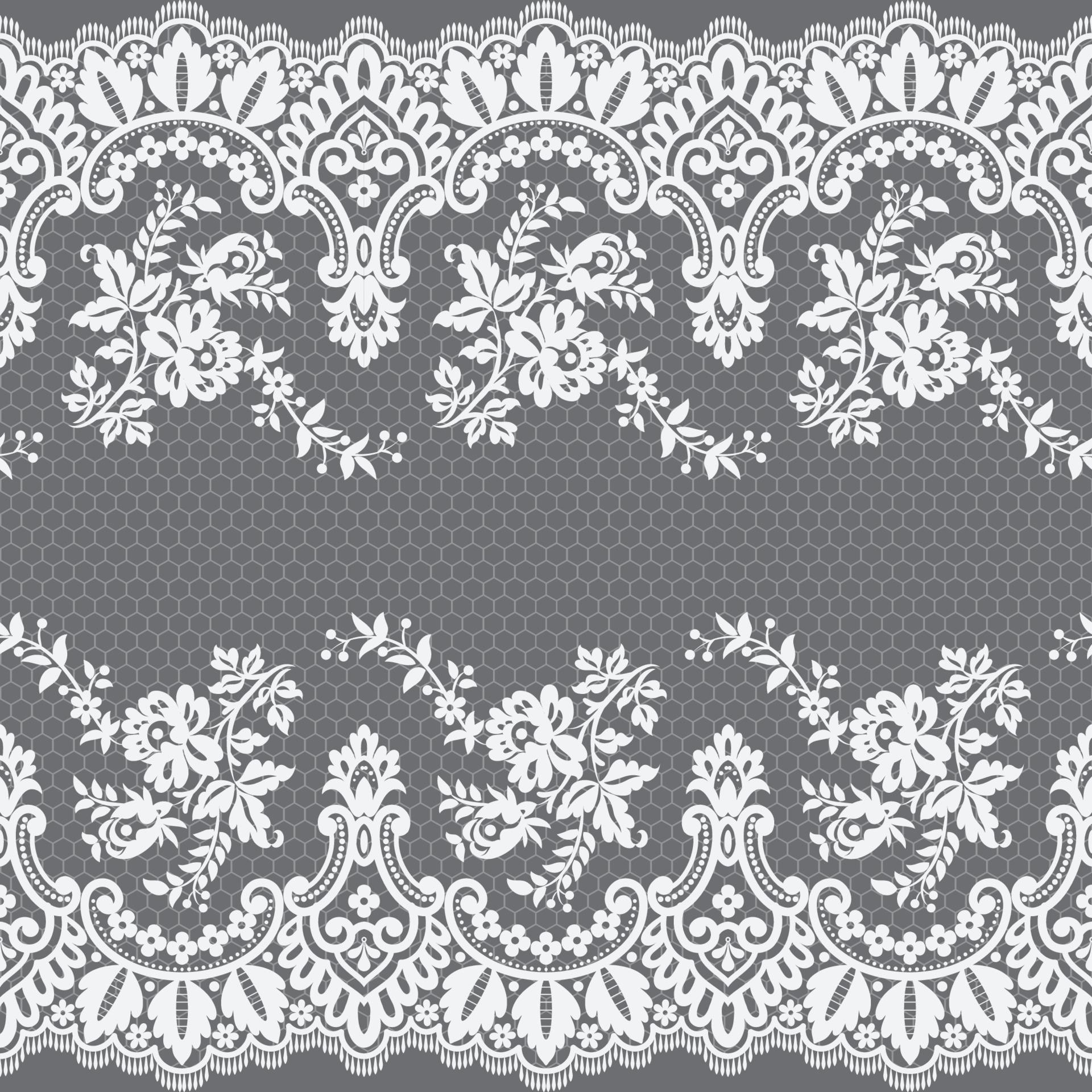 Lace seamless pattern with flowers 6935475 Vector Art at Vecteezy