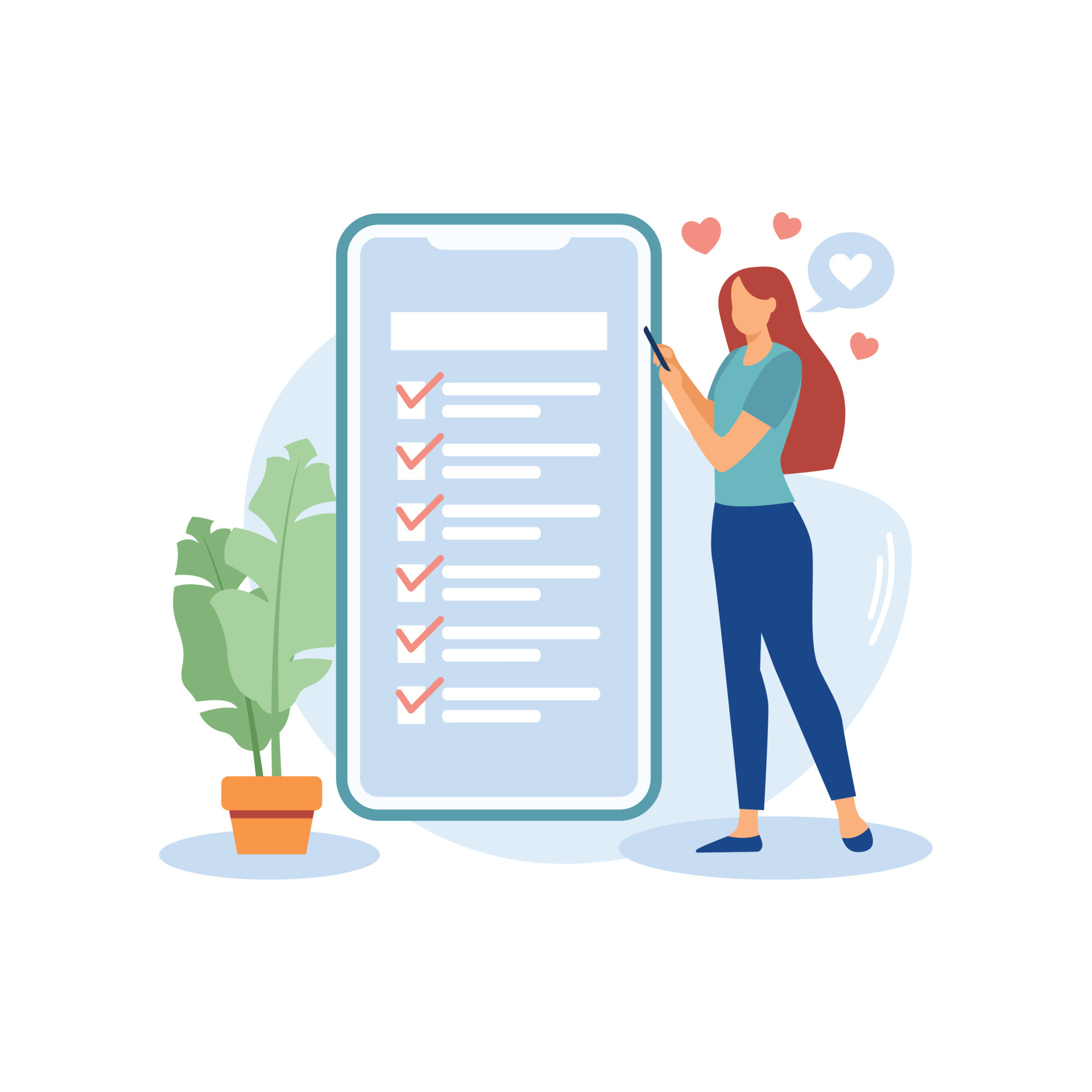 Wish list illustration exclusive design inspiration 6946132 Vector Art ...