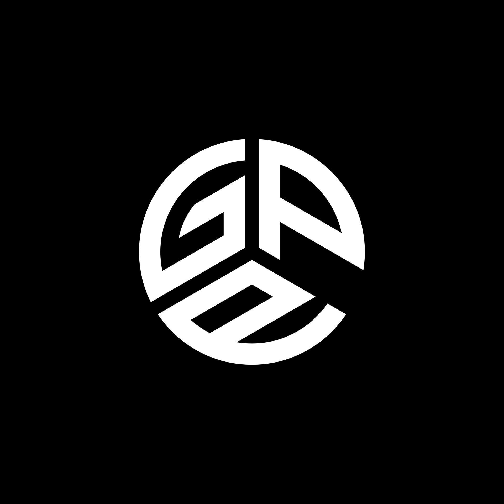 GPP letter logo design on white background. GPP creative initials letter logo concept. GPP ...