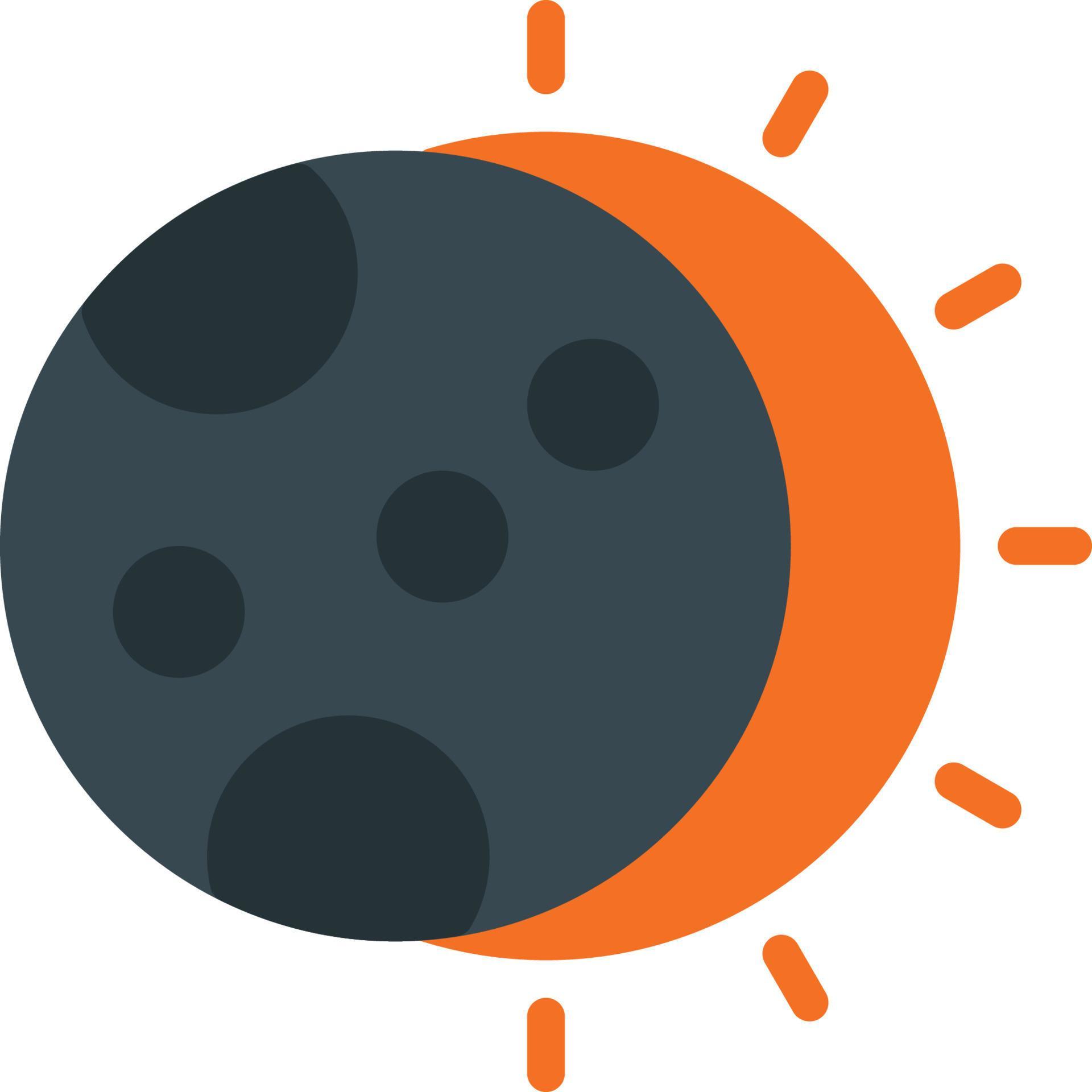 Eclipse Icon Illustration 6960216 Vector Art at Vecteezy