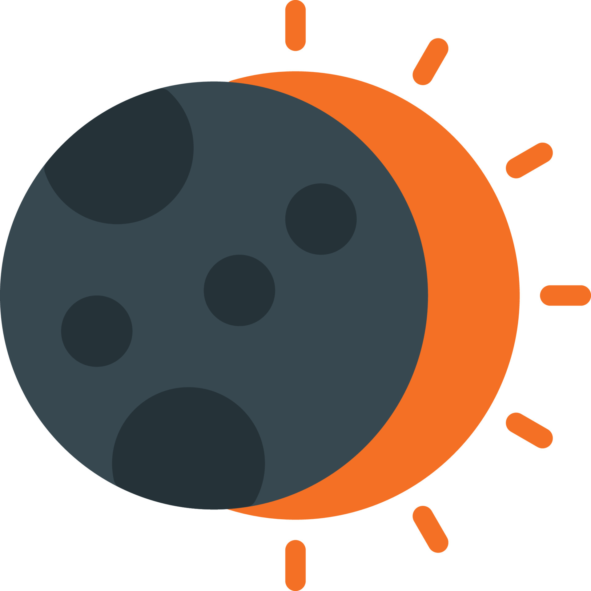 Eclipse Icon Illustration 6960216 Vector Art at Vecteezy