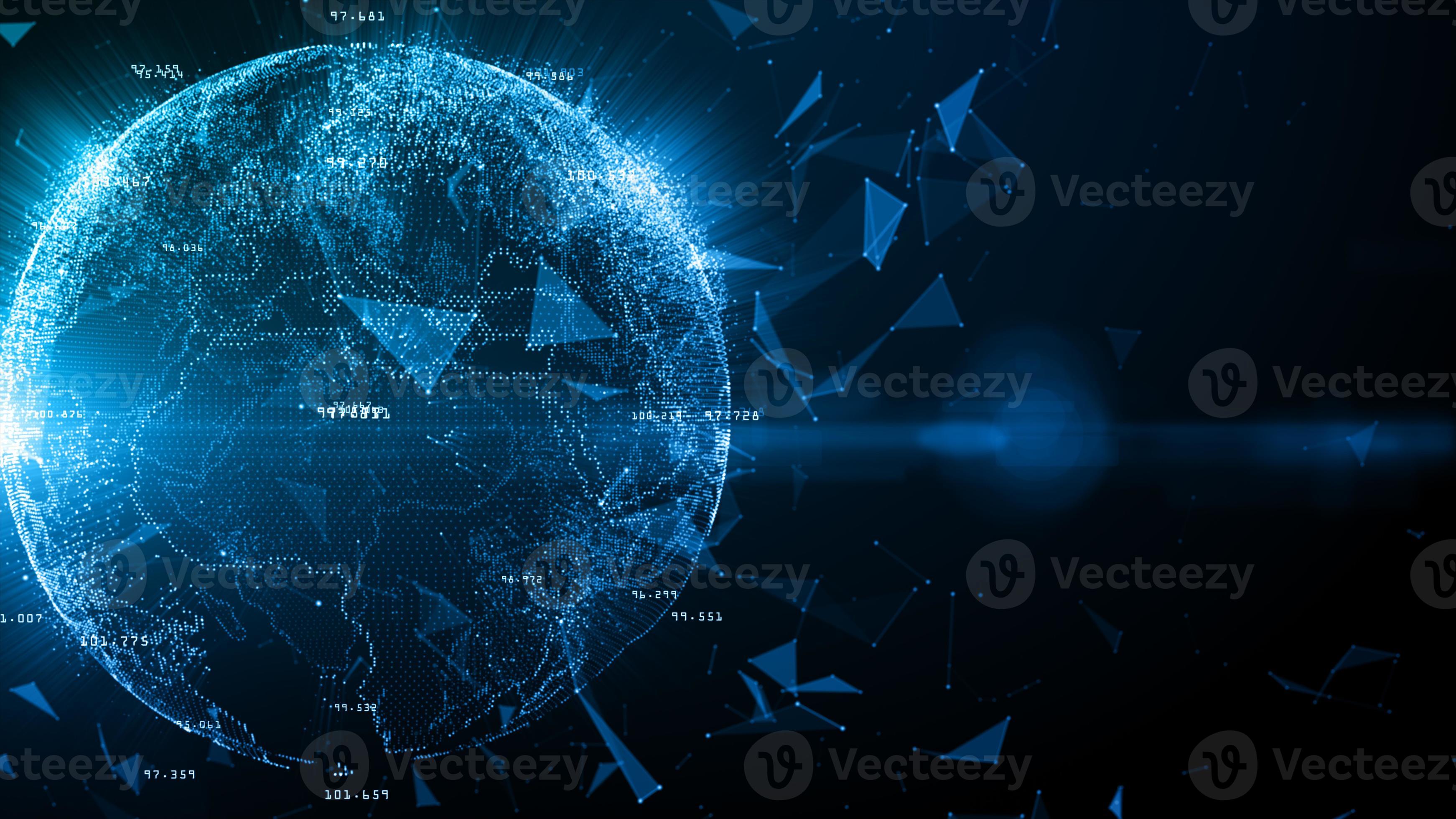 Technology Network Data Connection, Digital Network and Cyber Security ...
