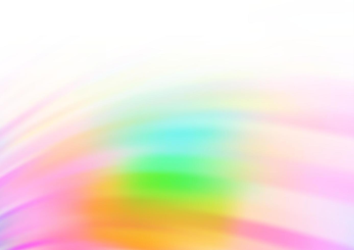 Light Multicolor, Rainbow vector background with liquid shapes. 6975886 ...