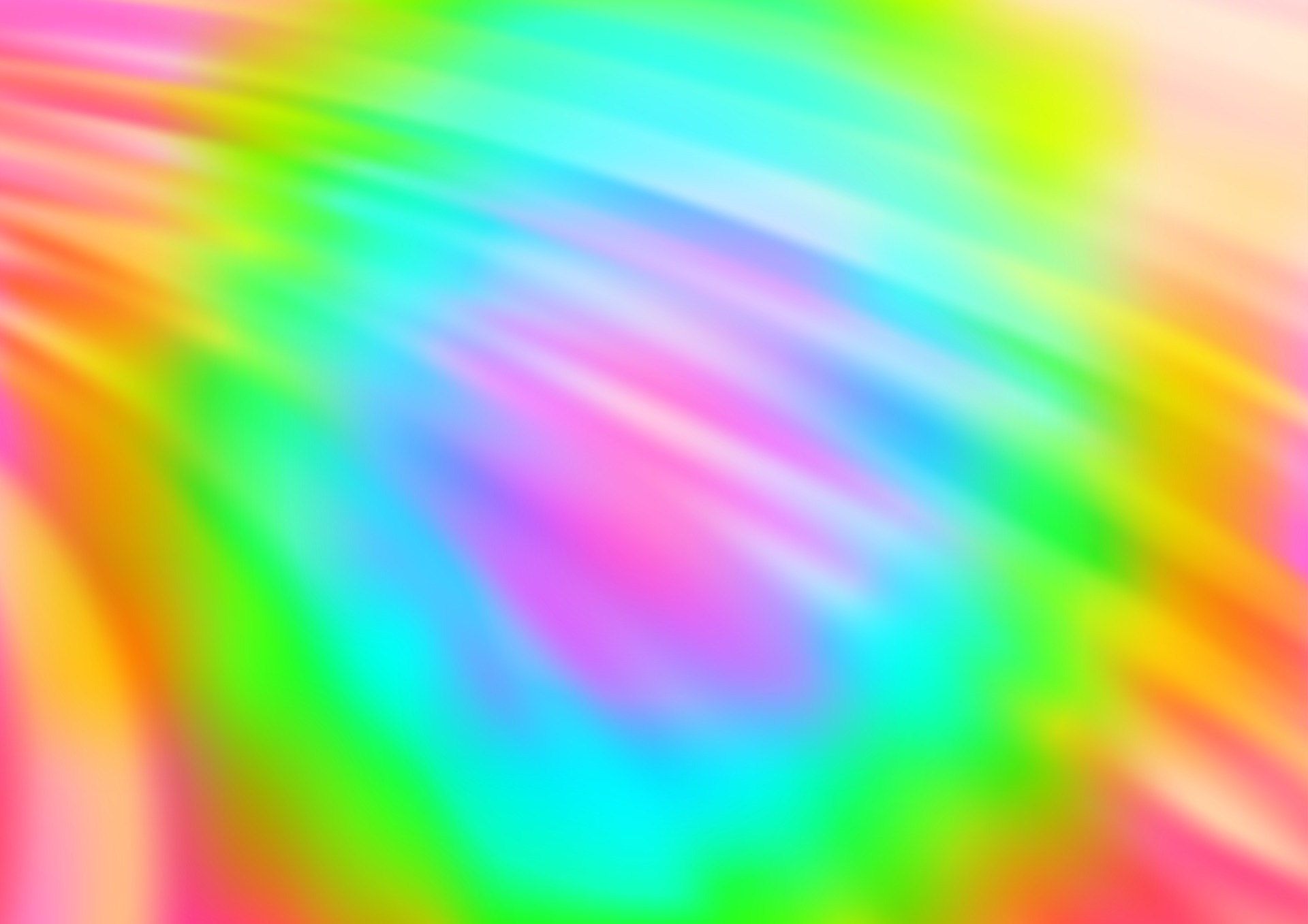 Light Multicolor, Rainbow vector background with curved circles ...