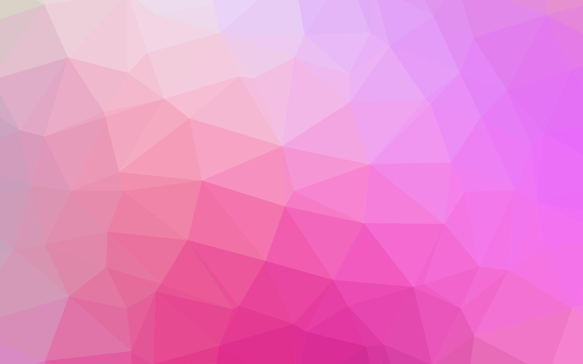 Light Pink vector polygon abstract background. 6976428 Vector Art at ...