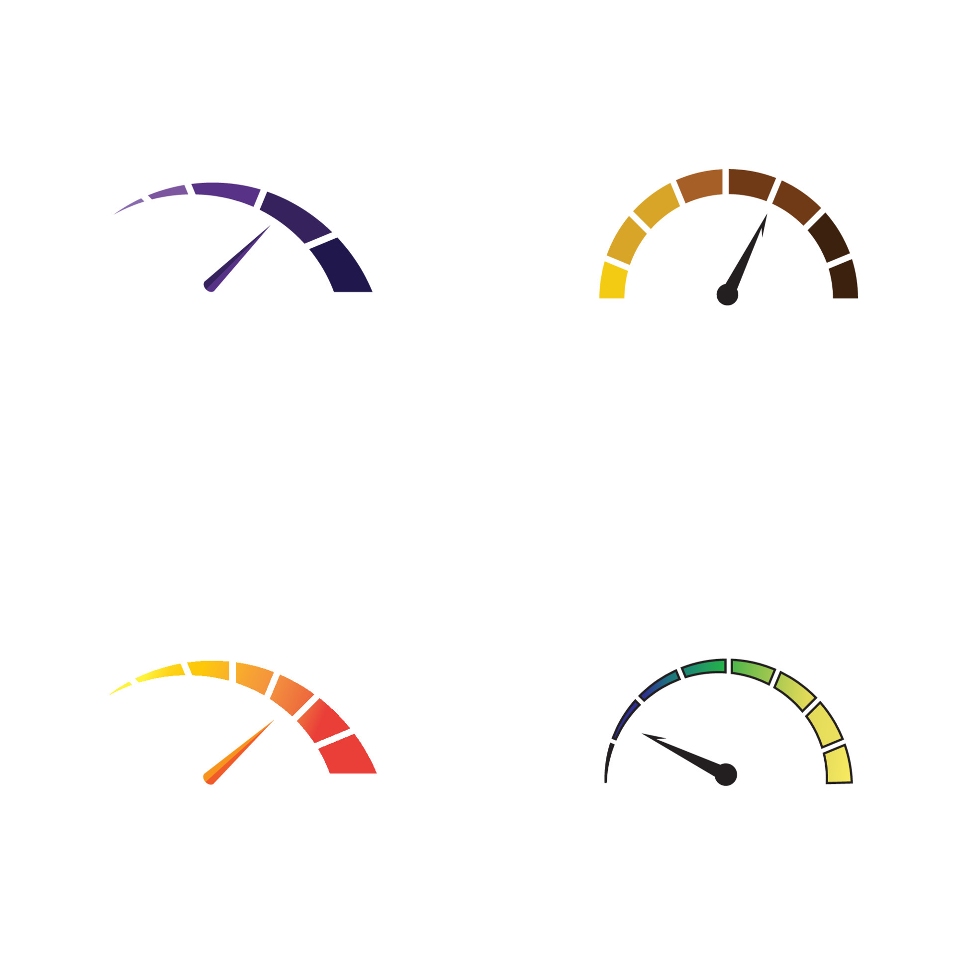 Speedometer vector graphic design illustration template 6985963 Vector ...