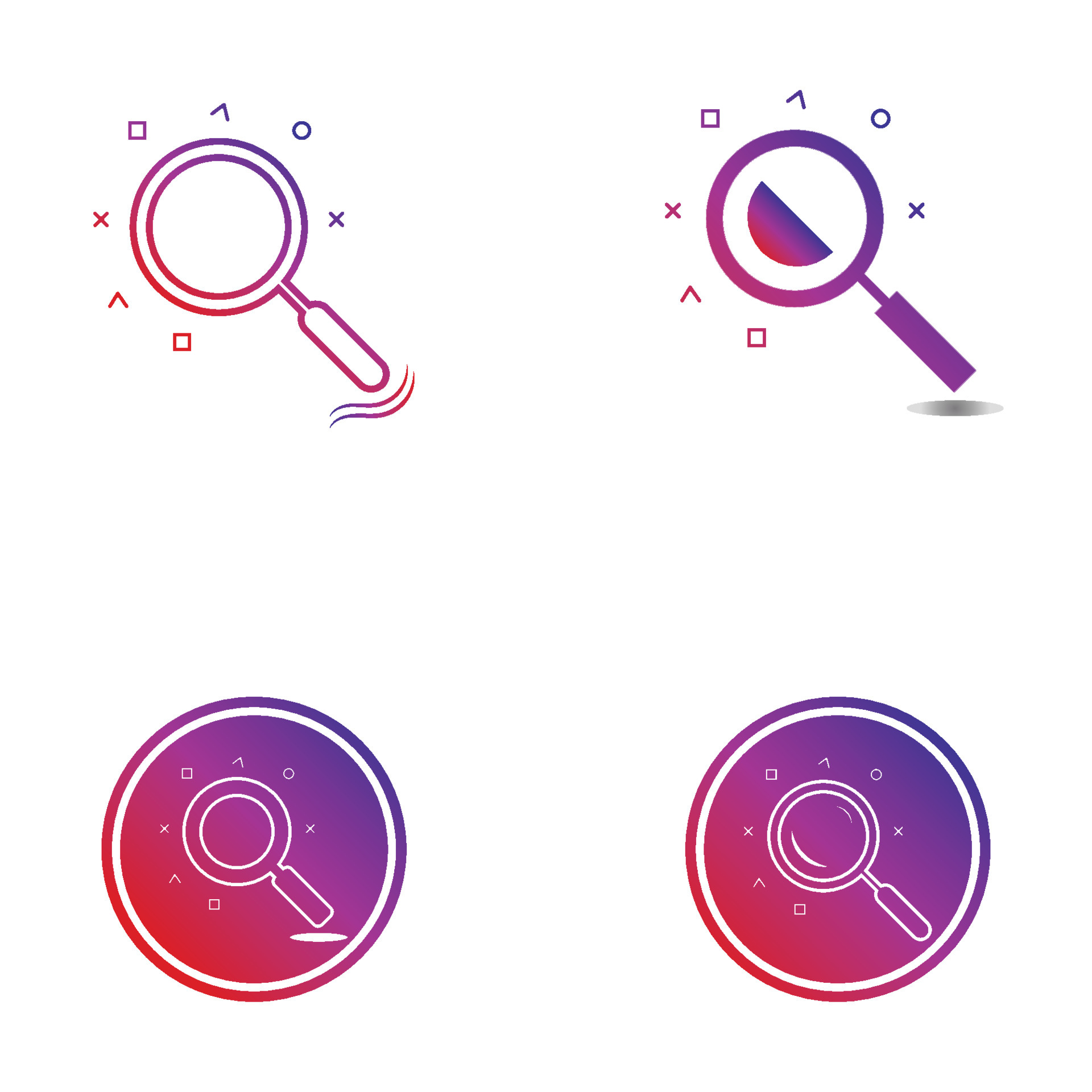 Search vector logo icon design background 6986028 Vector Art at Vecteezy