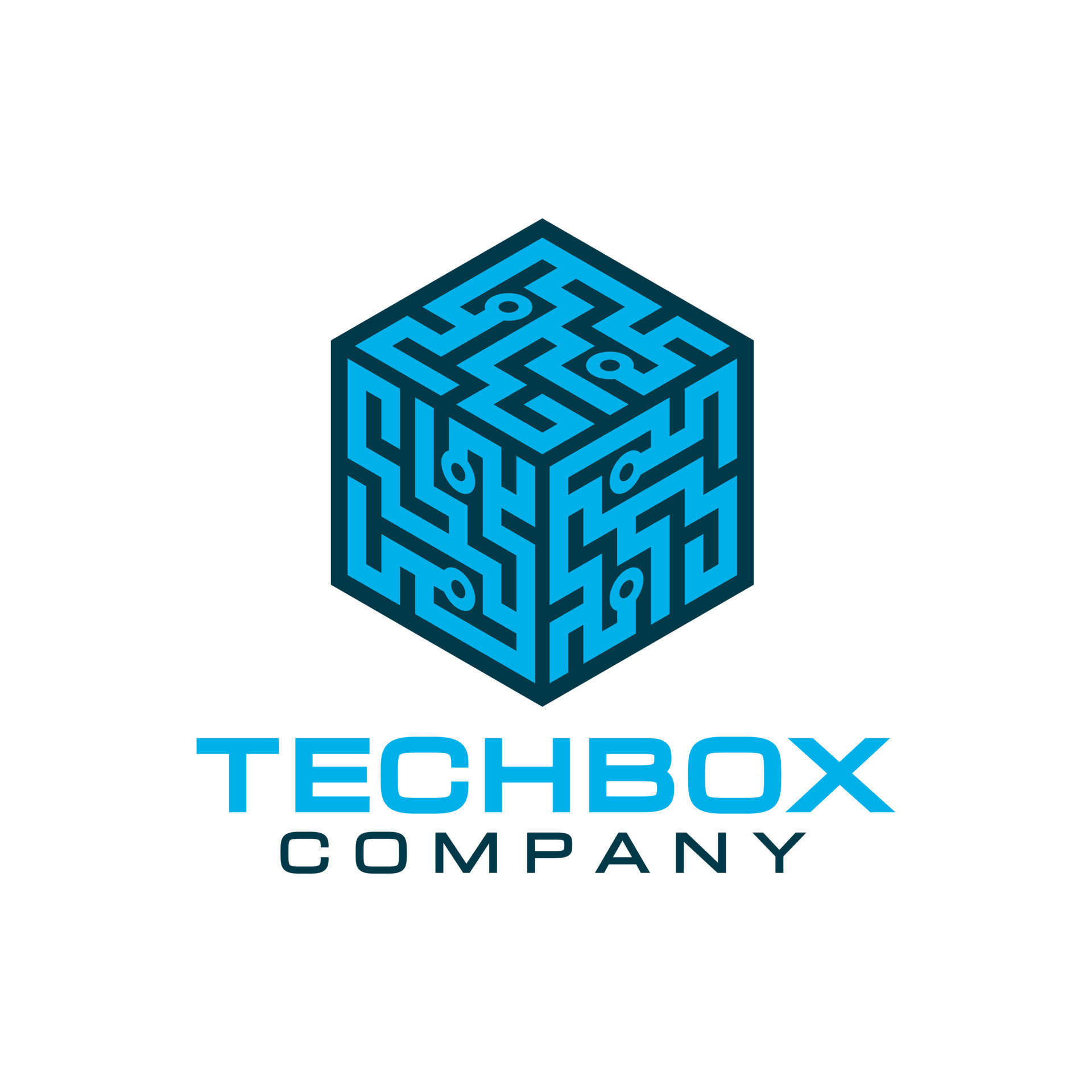 Circuit Tech Box Software Development Digital Data Creative Logo Design ...