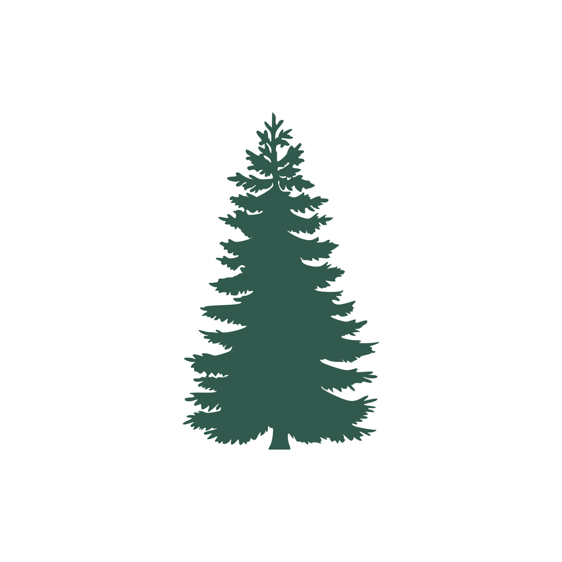 christmas pine tree vector icon 6994451 Vector Art at Vecteezy