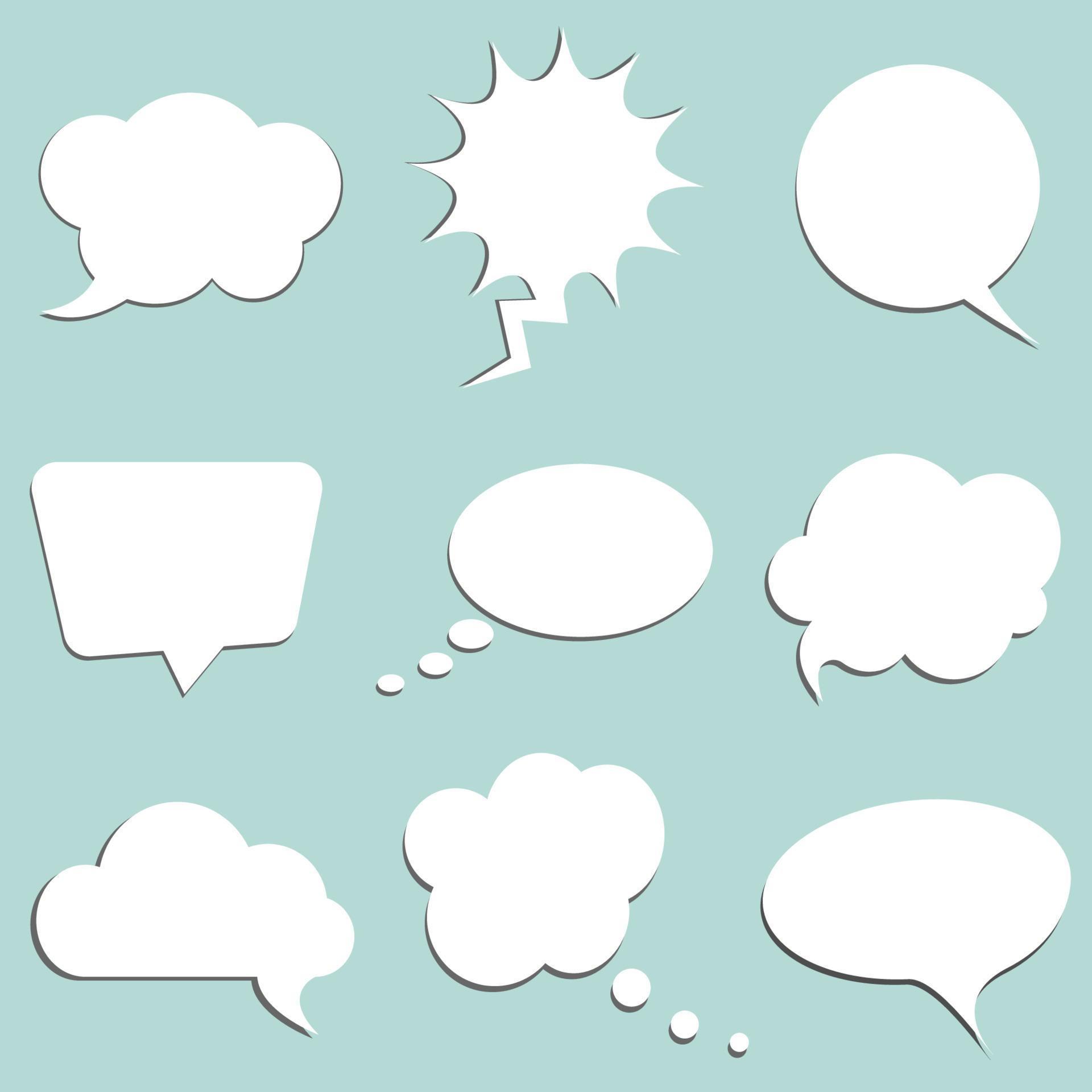 Comic book callout speech bubbles 6998595 Vector Art at Vecteezy Comic book callout speech bubbles 6998595 Vector Art at Vecteezy