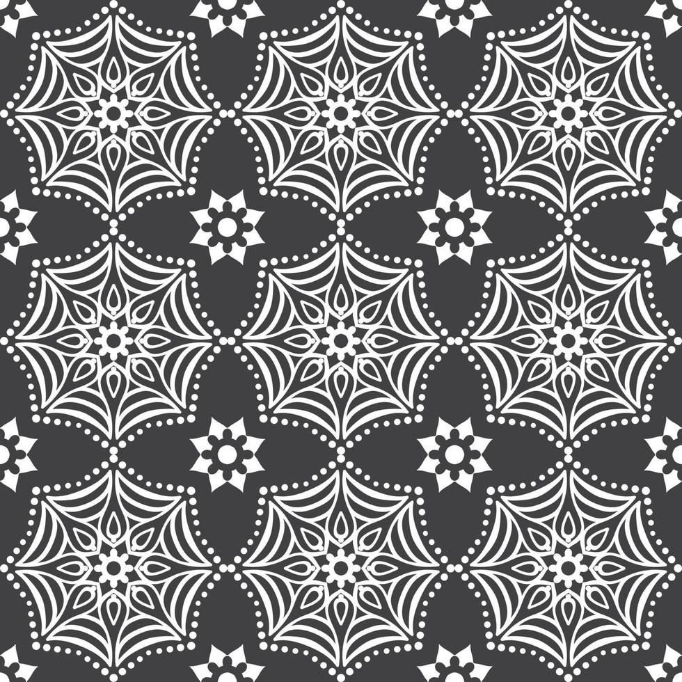 Seamless Pattern Vintage Design With Floral 6999752 Vector Art at Vecteezy