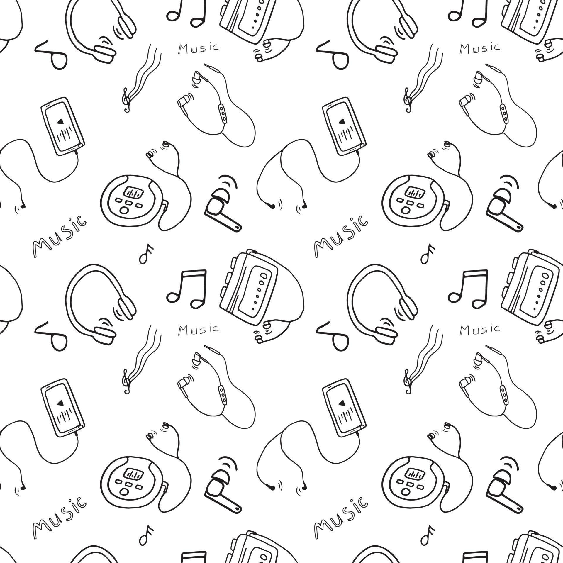 vector pattern music 7011078 Vector Art at Vecteezy