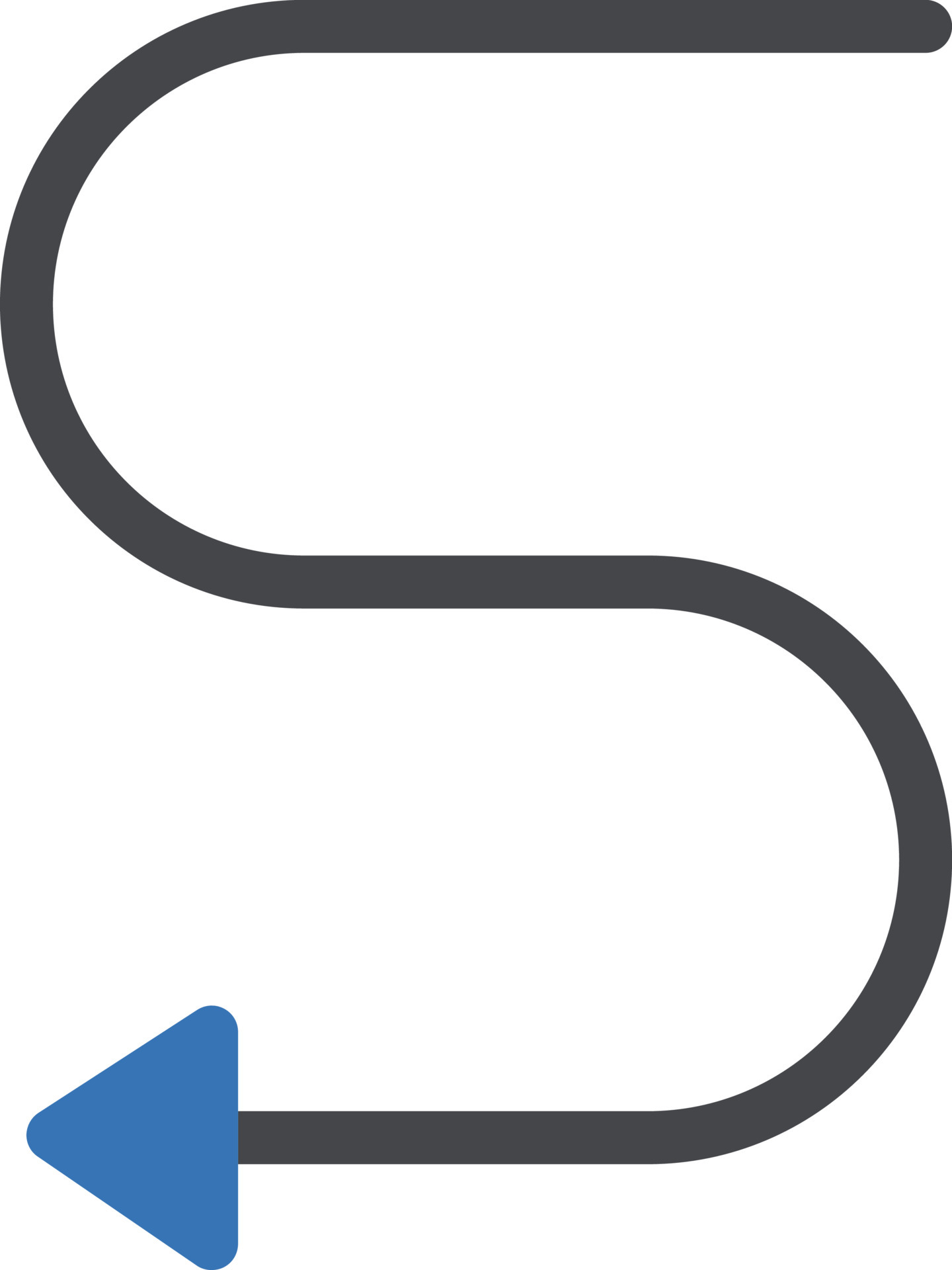 curve vector illustration on a background.Premium quality symbols ...