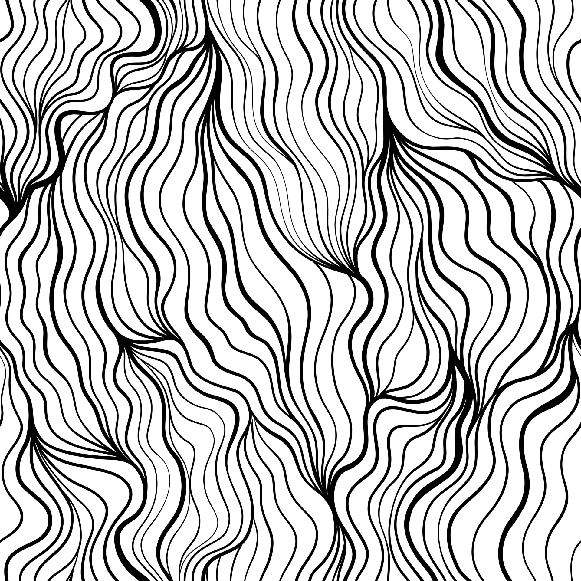 Abstract Wave Pattern