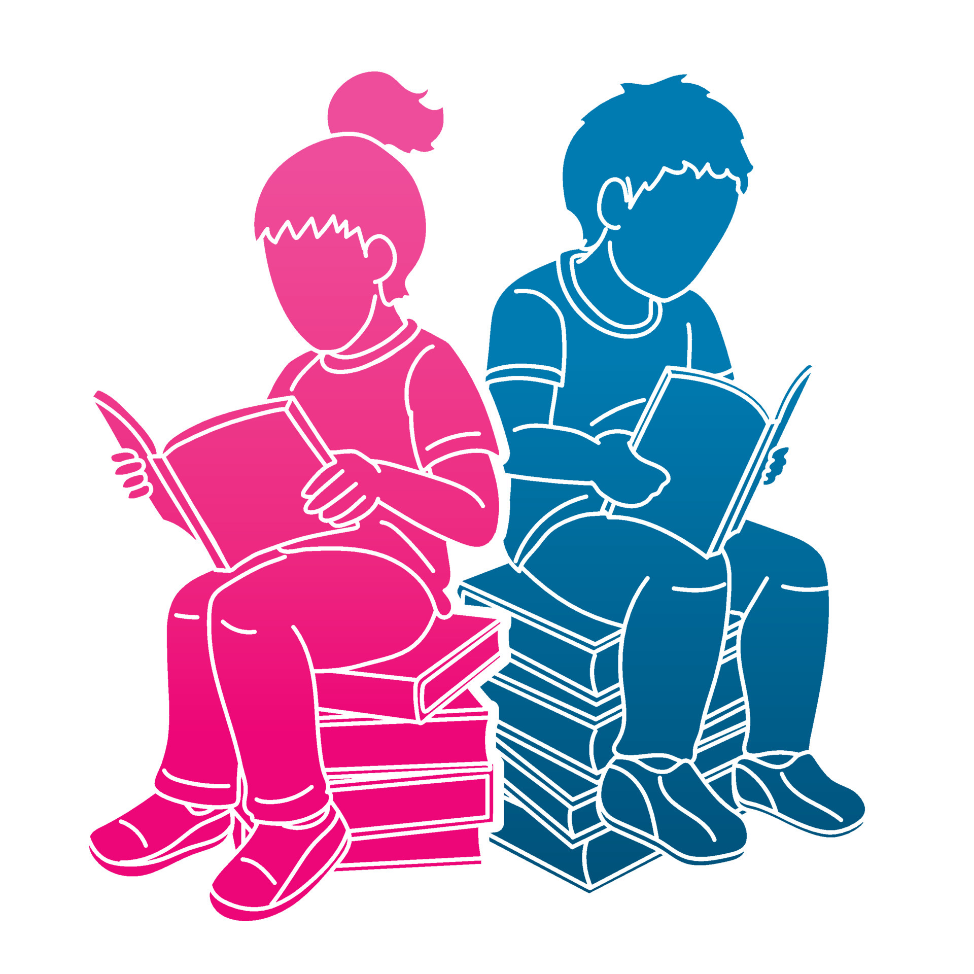 Boy And Girl Reading Books 7017687 Vector Art At Vecteezy boy-and-girl-reading-books-7017687-vector-art-at-vecteezy